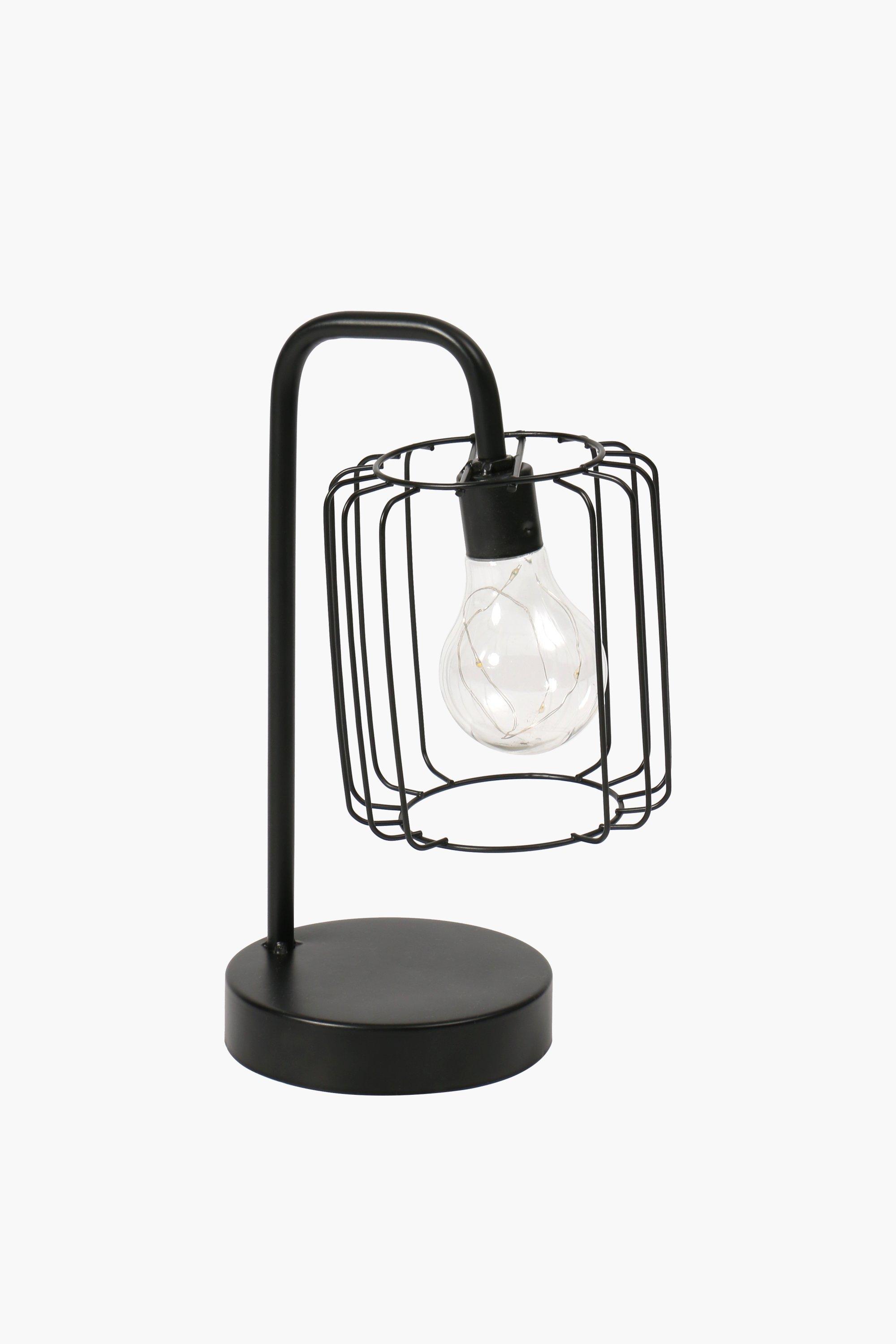 Wire Drop Led Lamp, 12x28cm