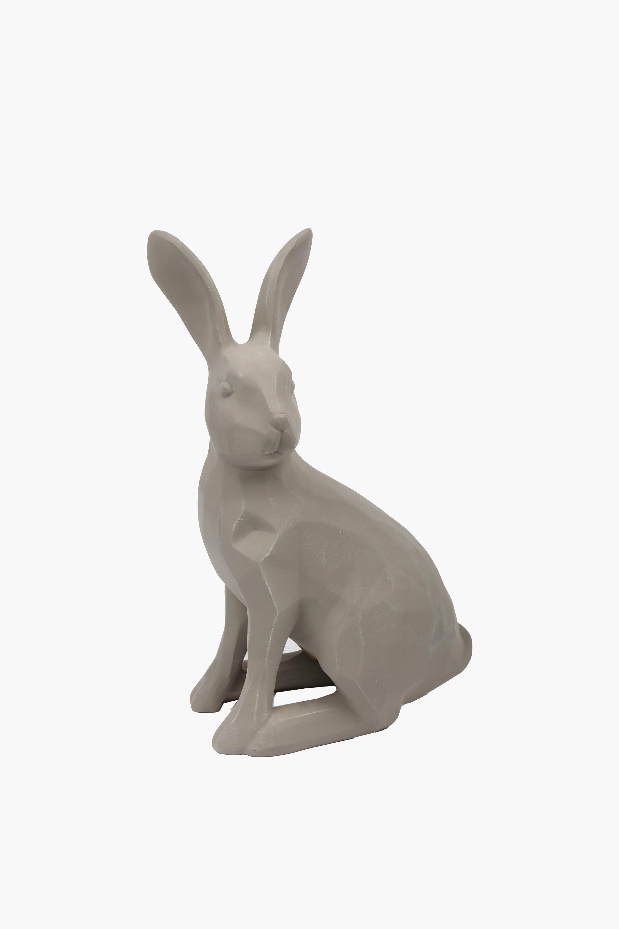 Resin Bunny Statue, 34x60cm