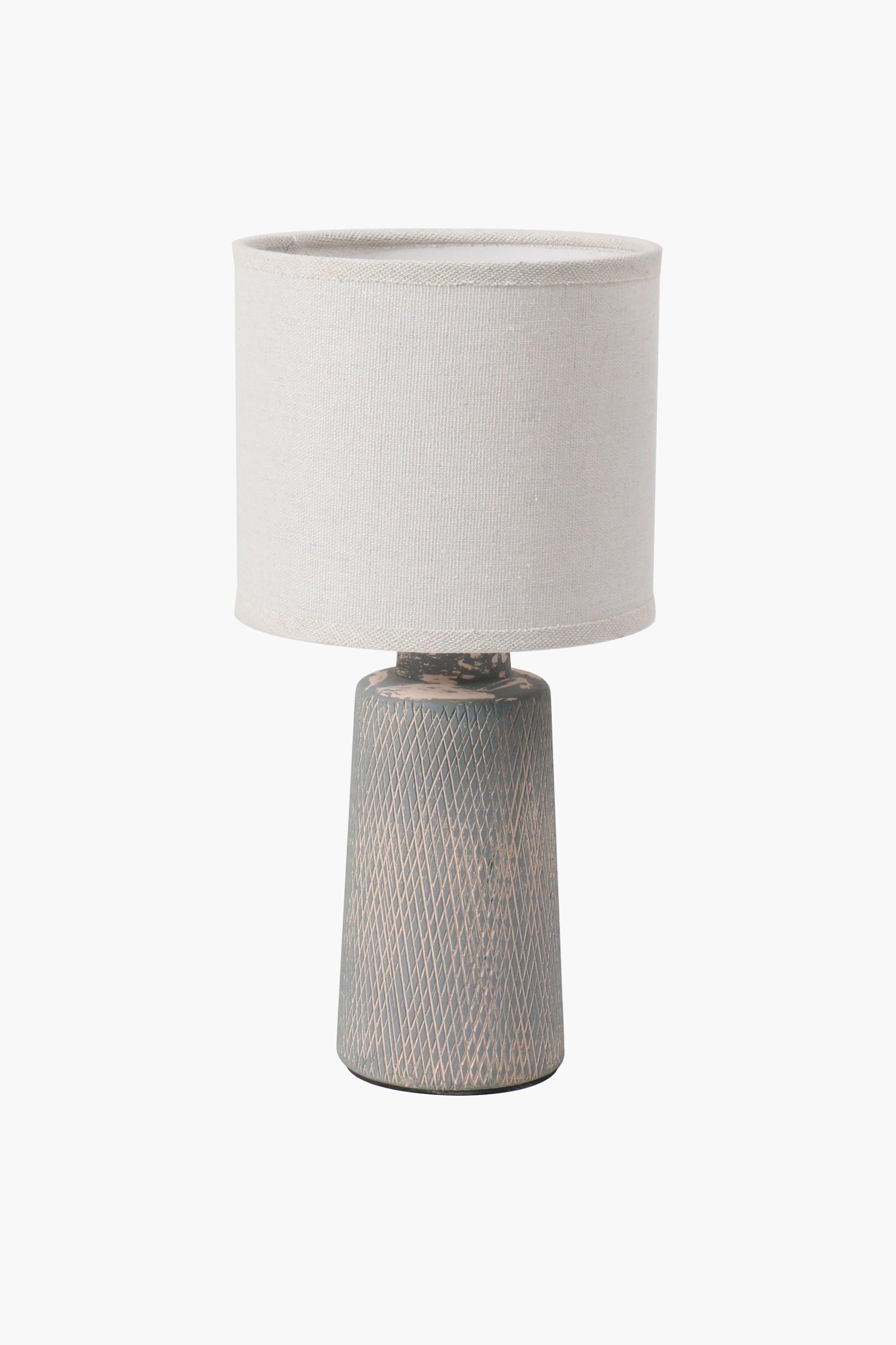 Geo Scratch Lamp Set, 15x30cm