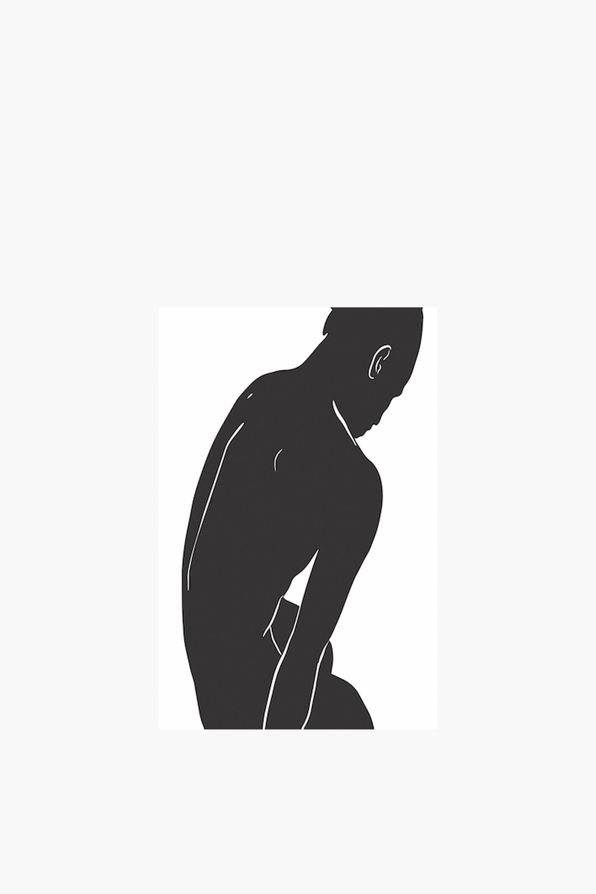 Leaning Figure Canvas, 60x90cm