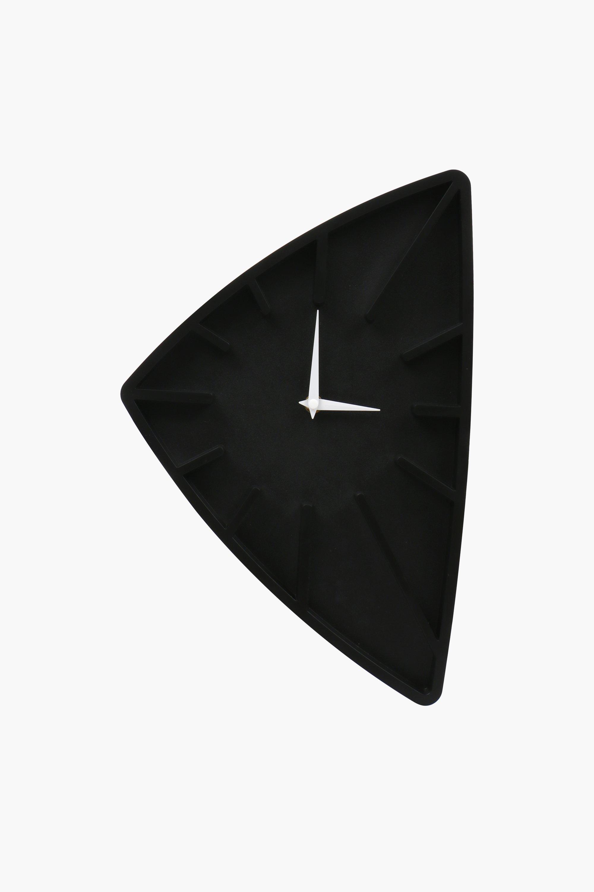 Urban Triangle Clock, 26x40cm