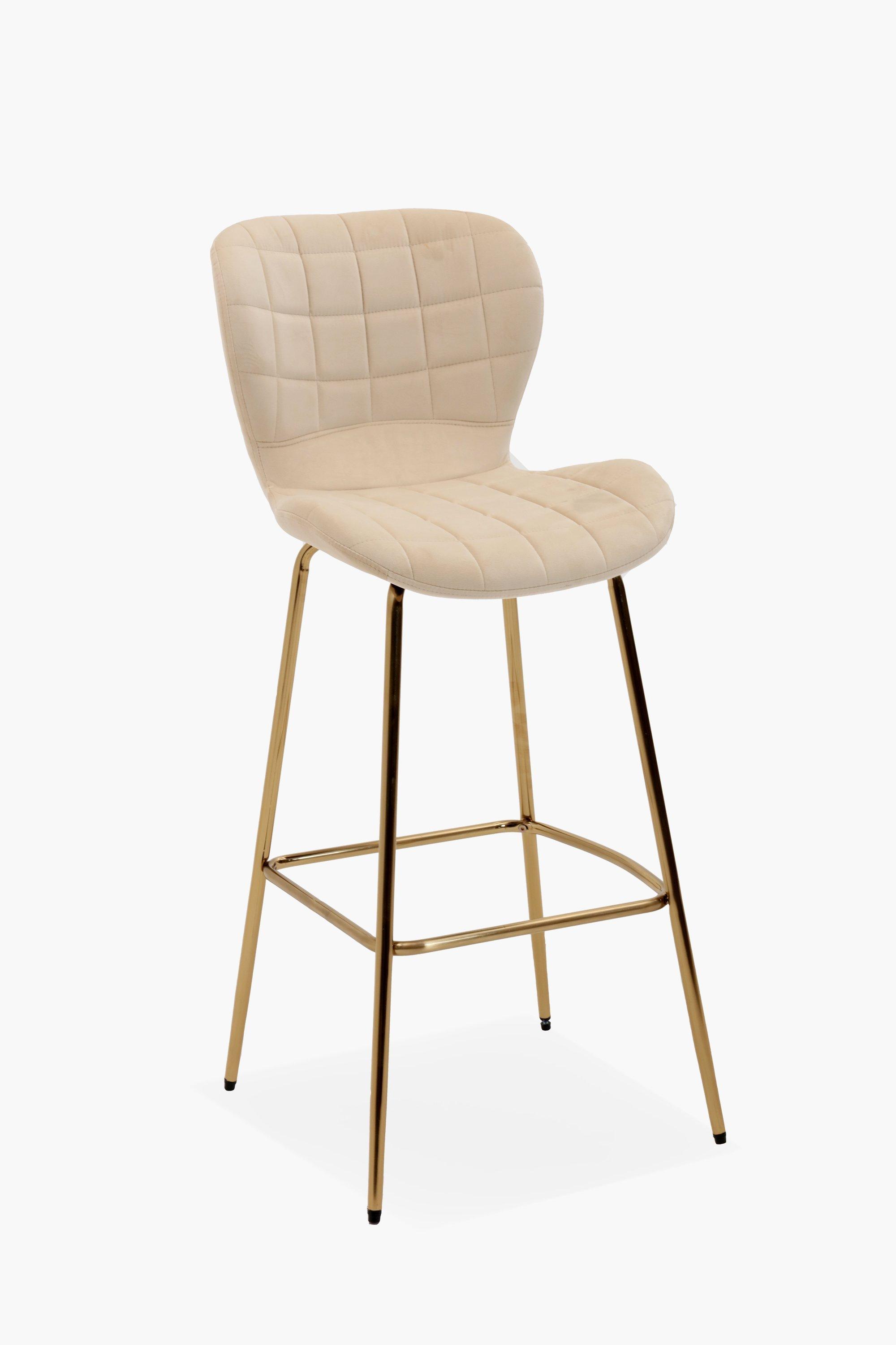 Lux Velvet Bar Chair