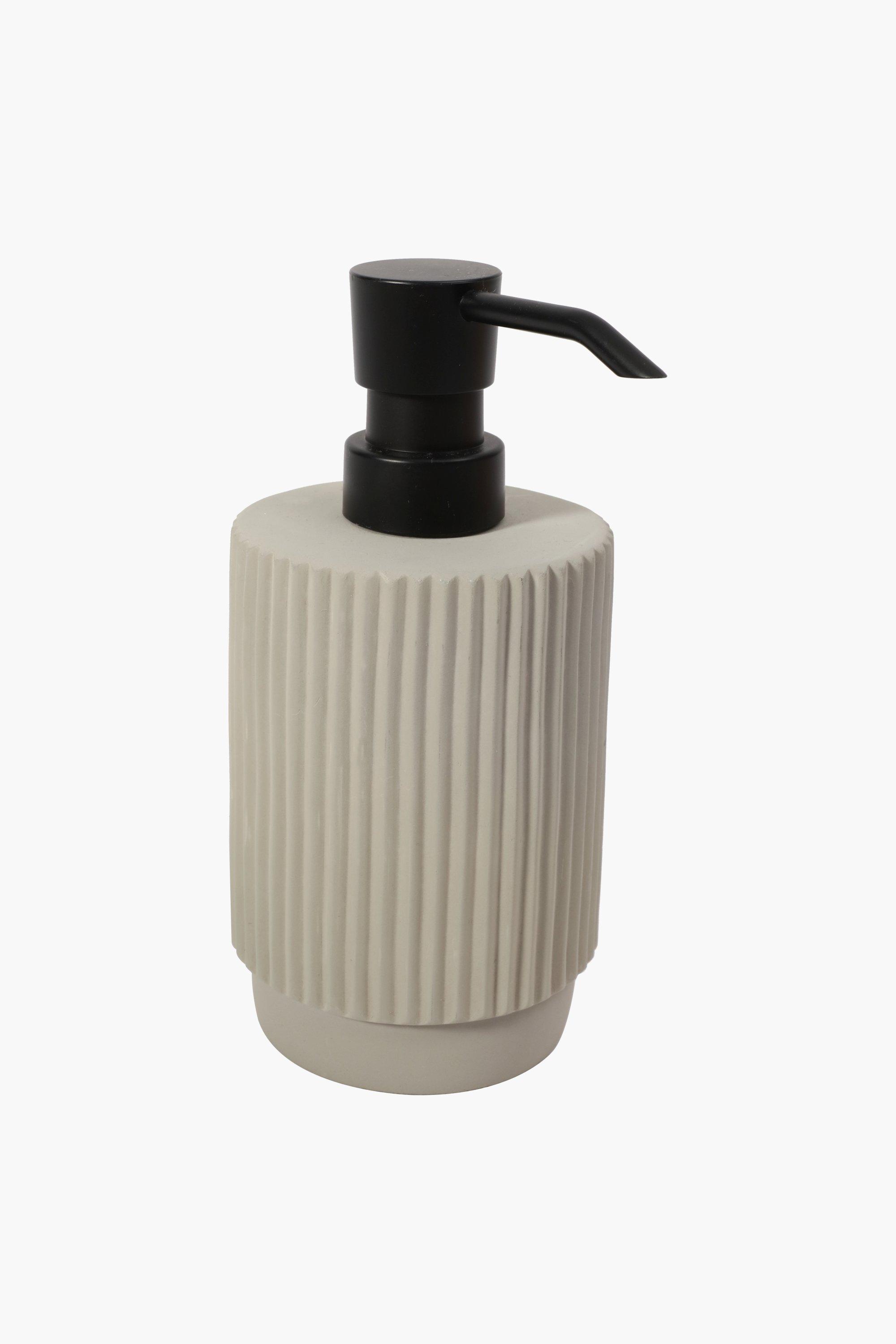 Textured Cement Soap Dispenser