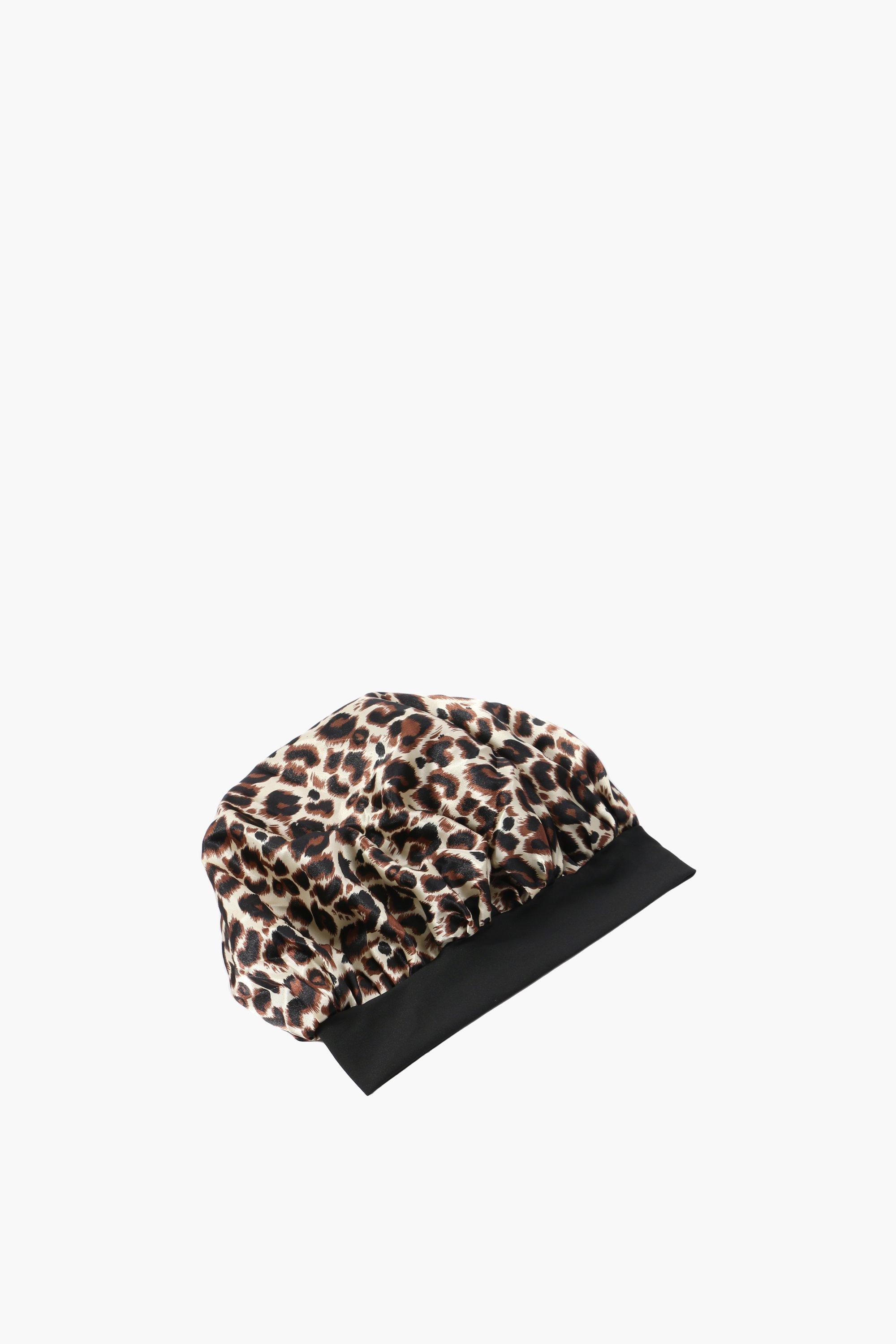 Sattin Bonnet Leopard Print