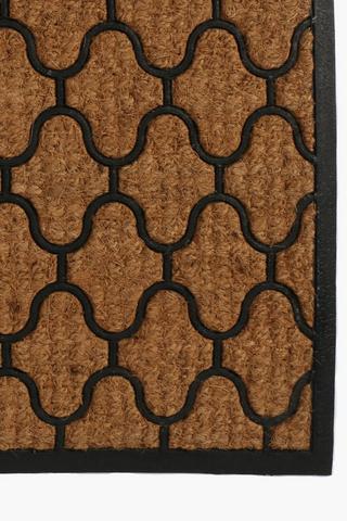 Coir And Rubber Mat, 60x90cm