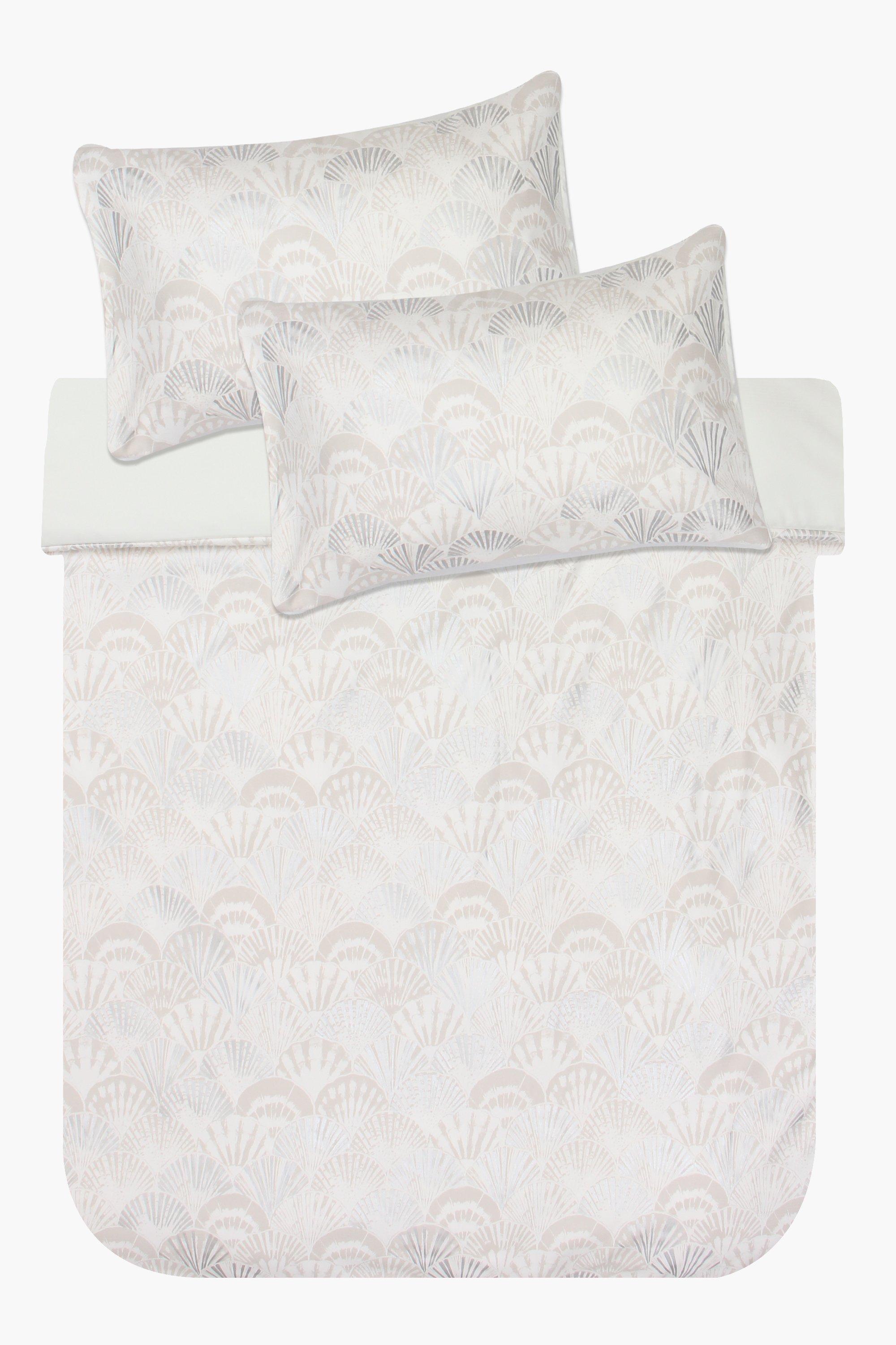 Twirl Foil Shell Duvet Cover Set