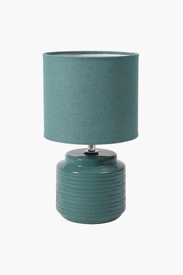 Arashi Embossed Lamp Set, 12x26cm