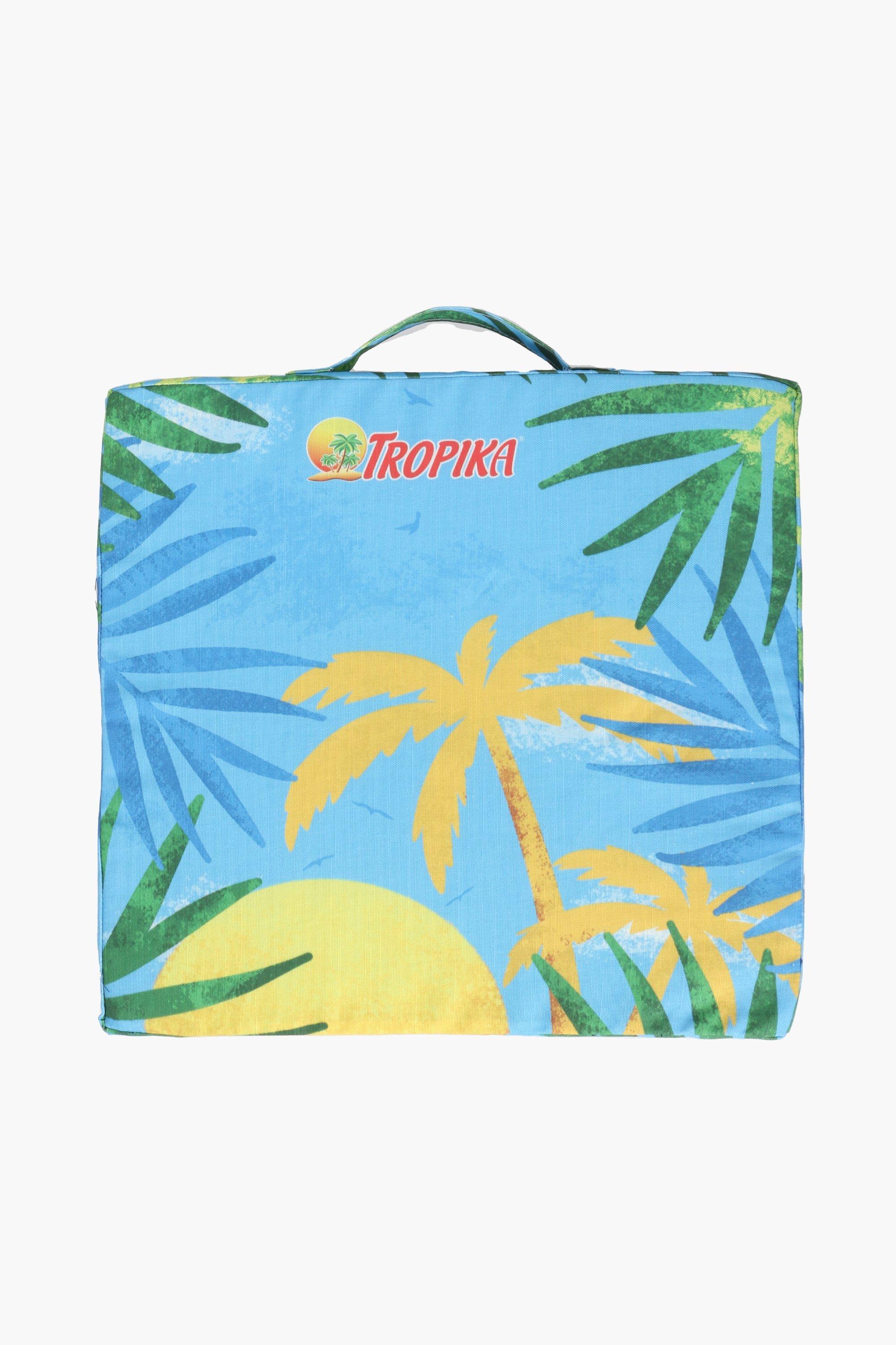 Printed Tropika Chair Pad 40x40cm
