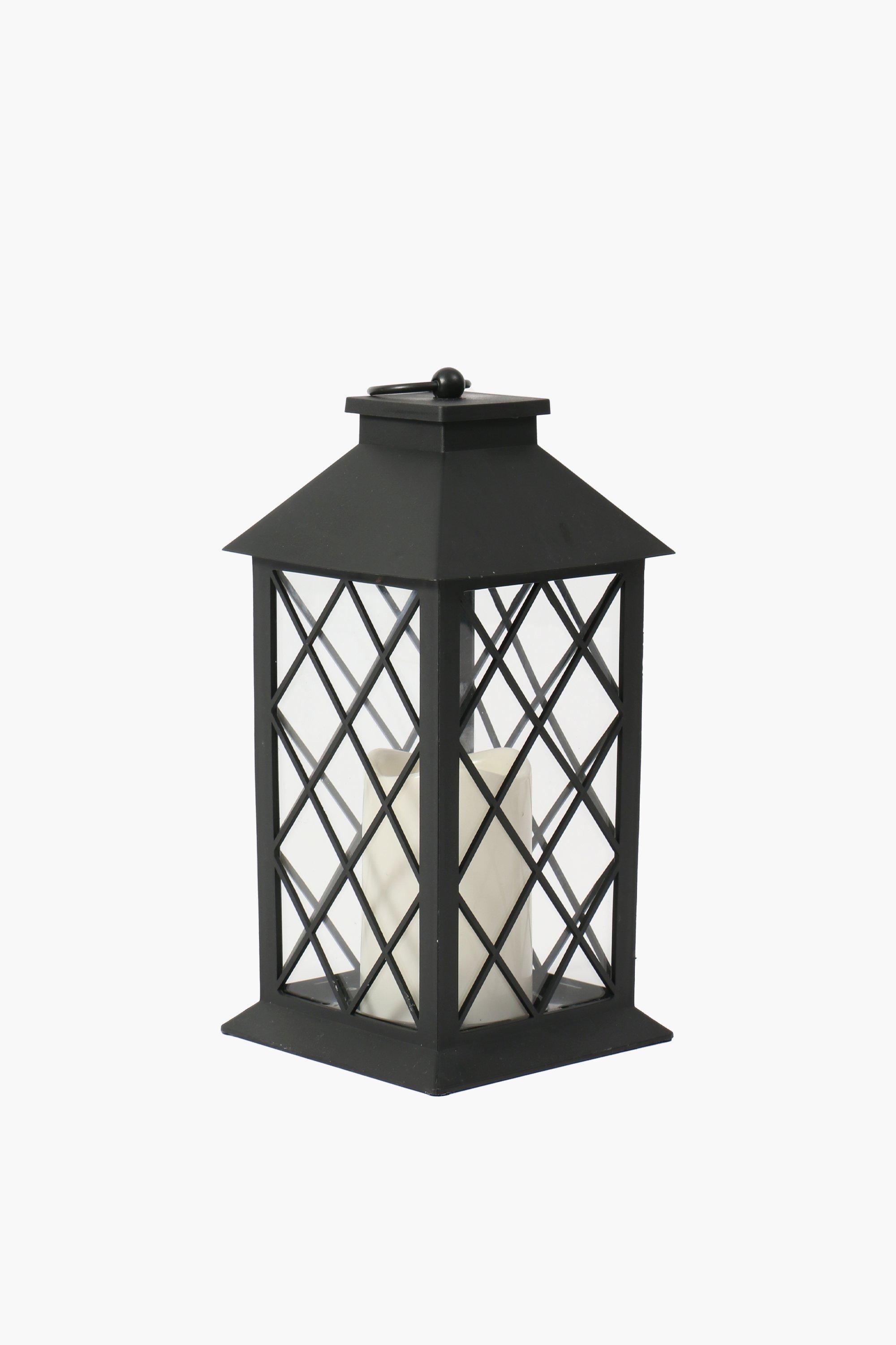 Led Candle Lantern, 14x30cm