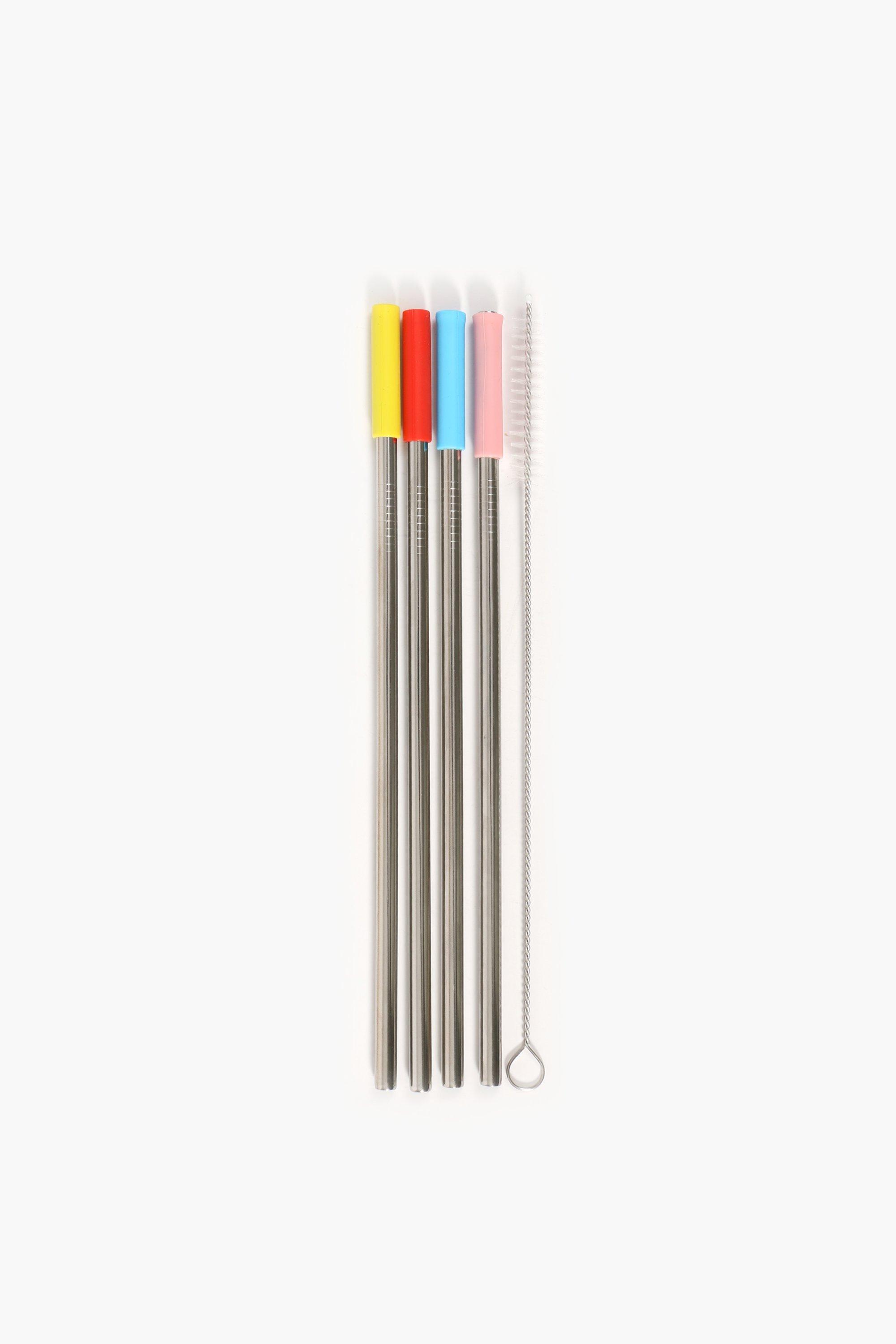 5 Pack Metal Straws