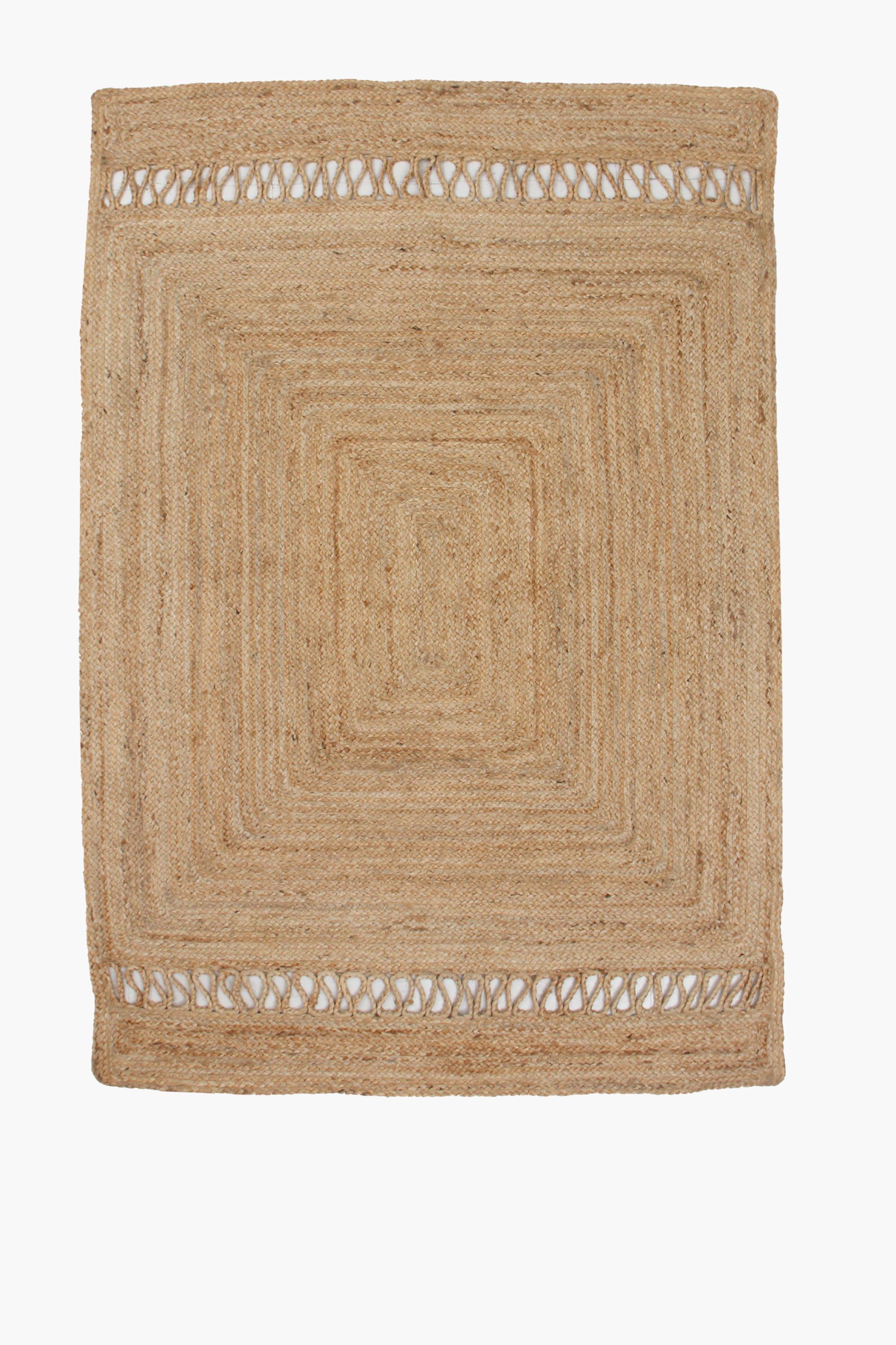 Jute Woven Safari Rug, 120x180cm