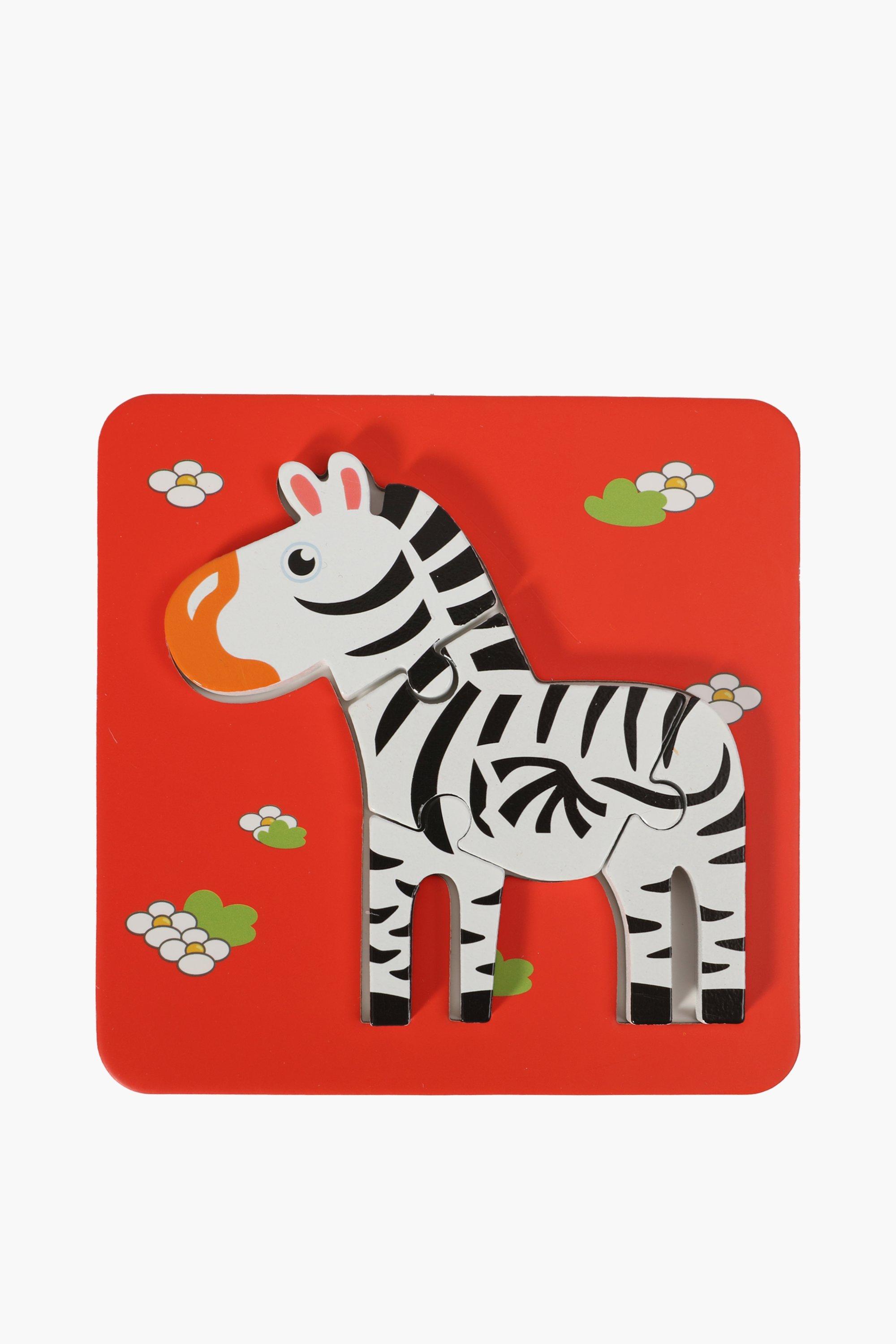 Zebra Wooden Puzzle