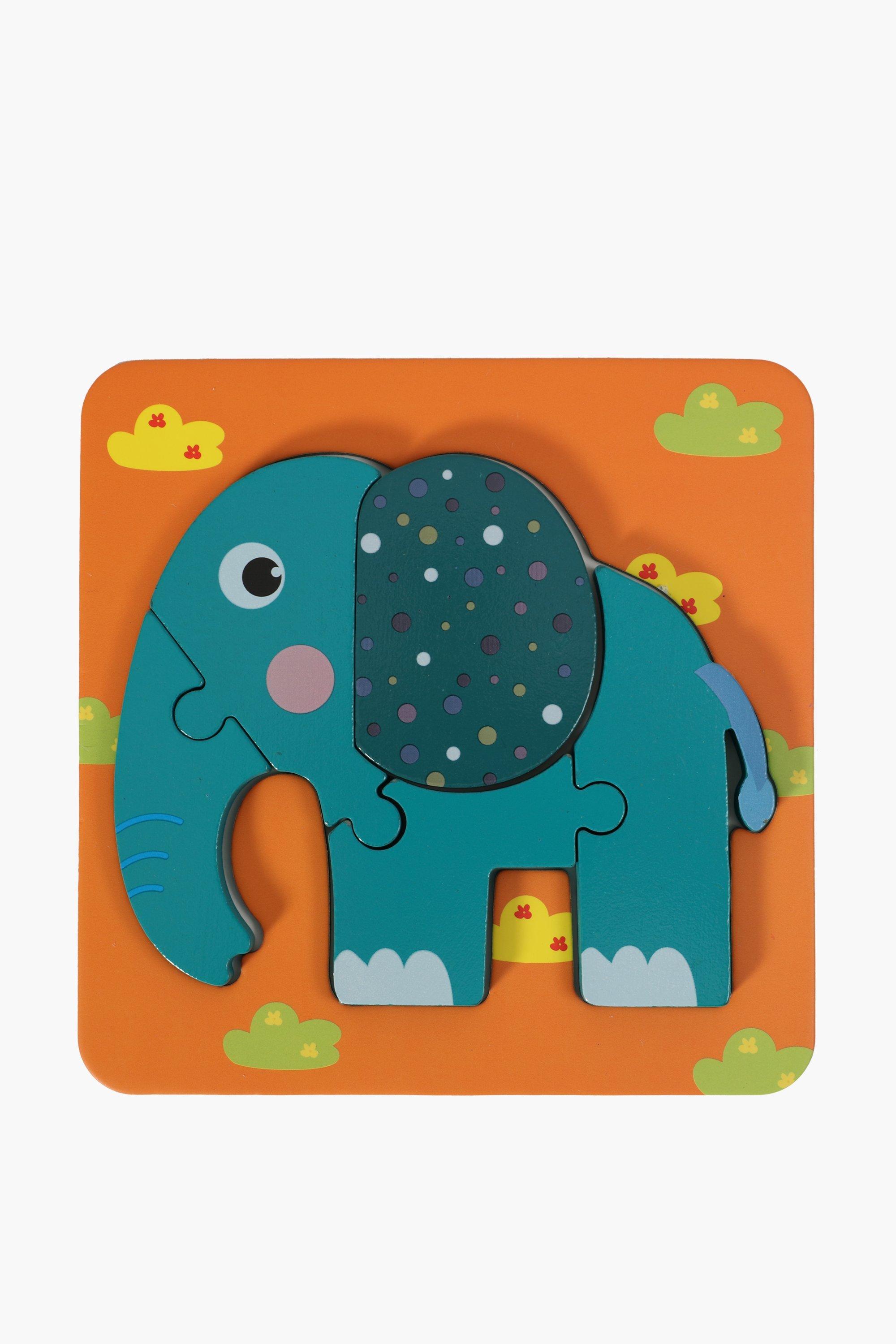 Elephant Wooden Puzzle