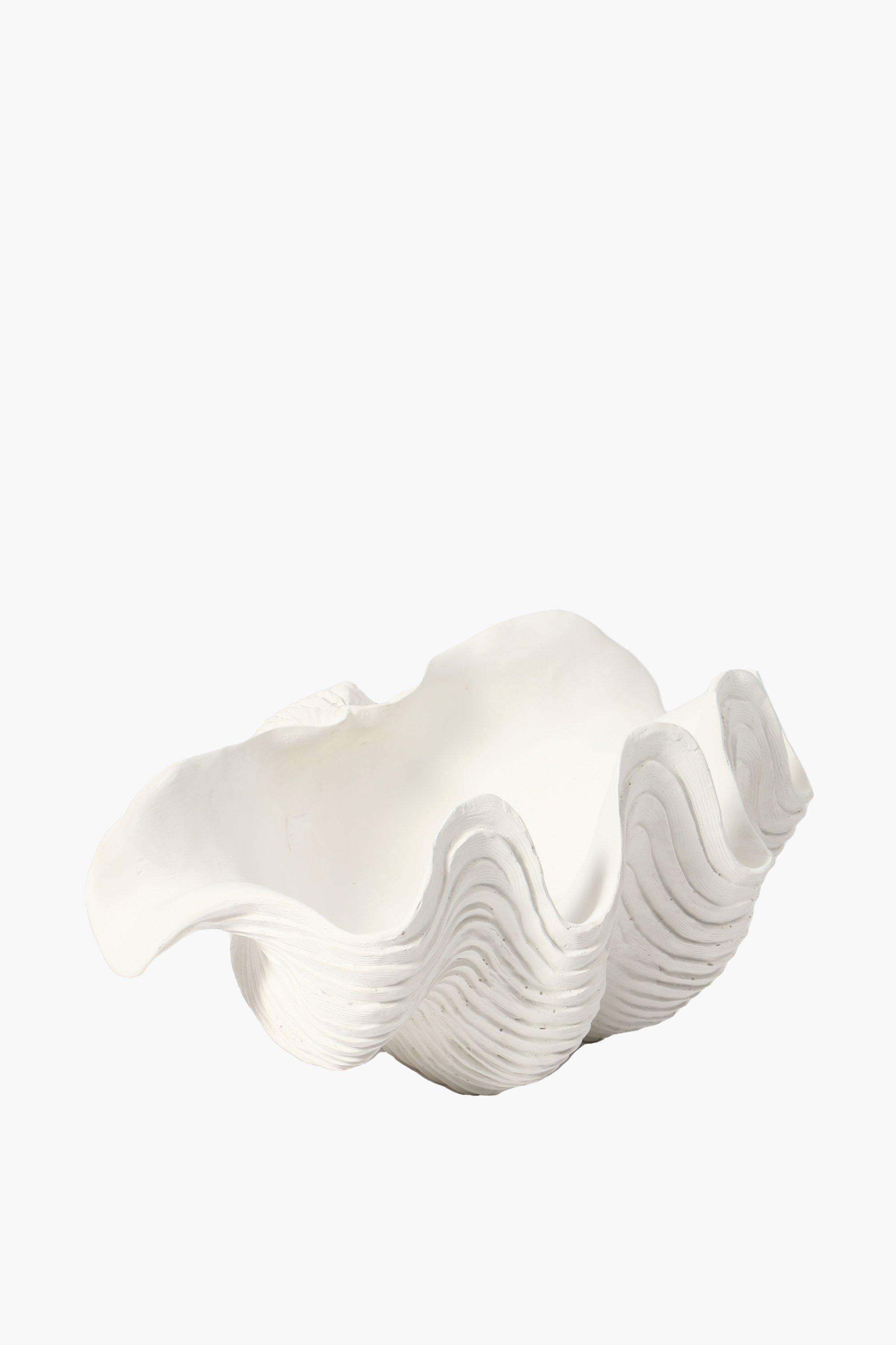 Resin Clam Decor, 36x20cm