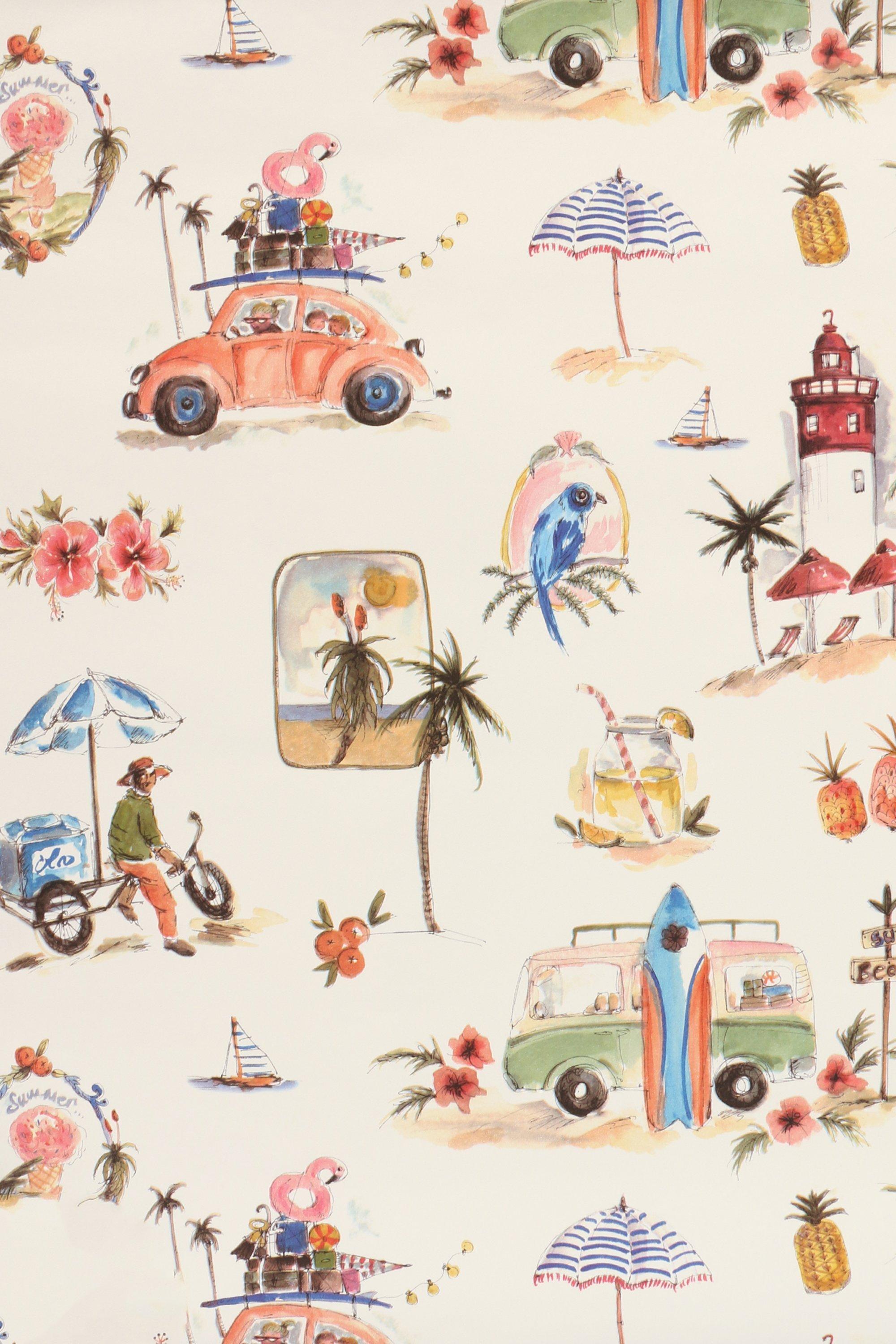 Tropical Fun Wallpaper, 10mx53cm