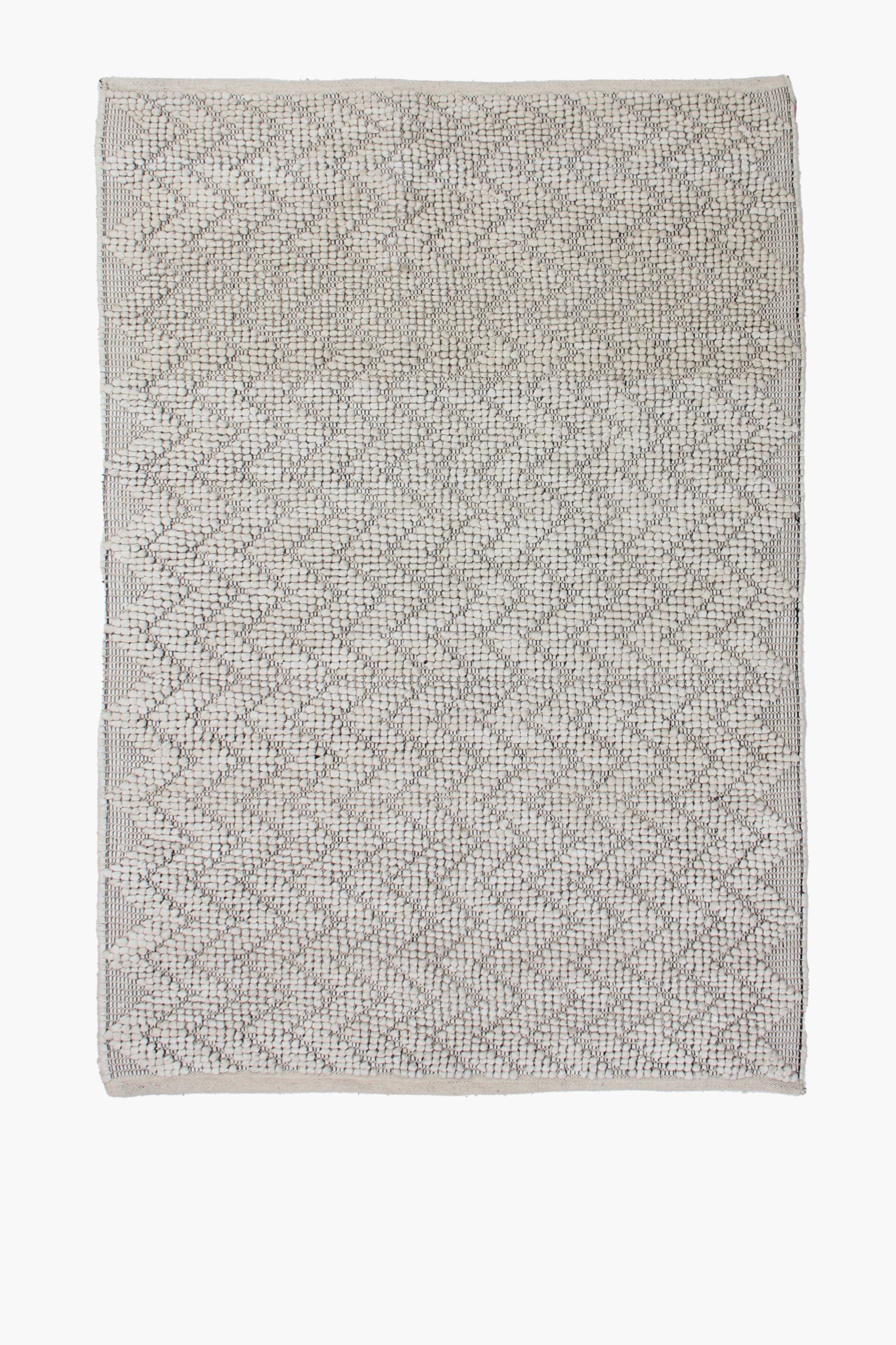 Jacquard Knot Zig Zag Chindi Rug,160x240cm