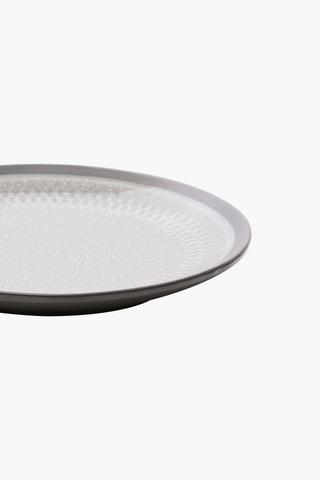 Textured Stoneware Side Plate