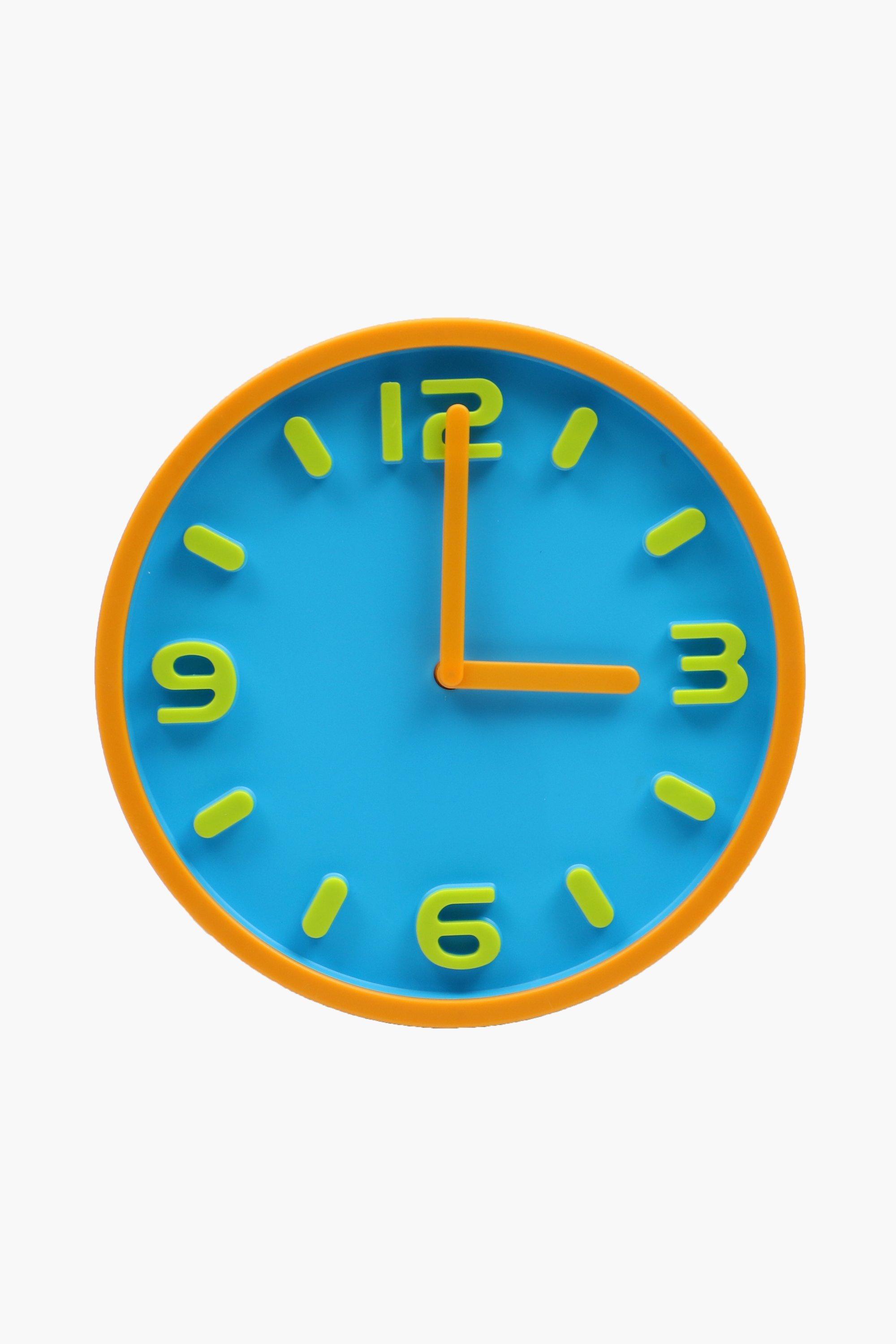 Plastic Wall Clock, 30cm