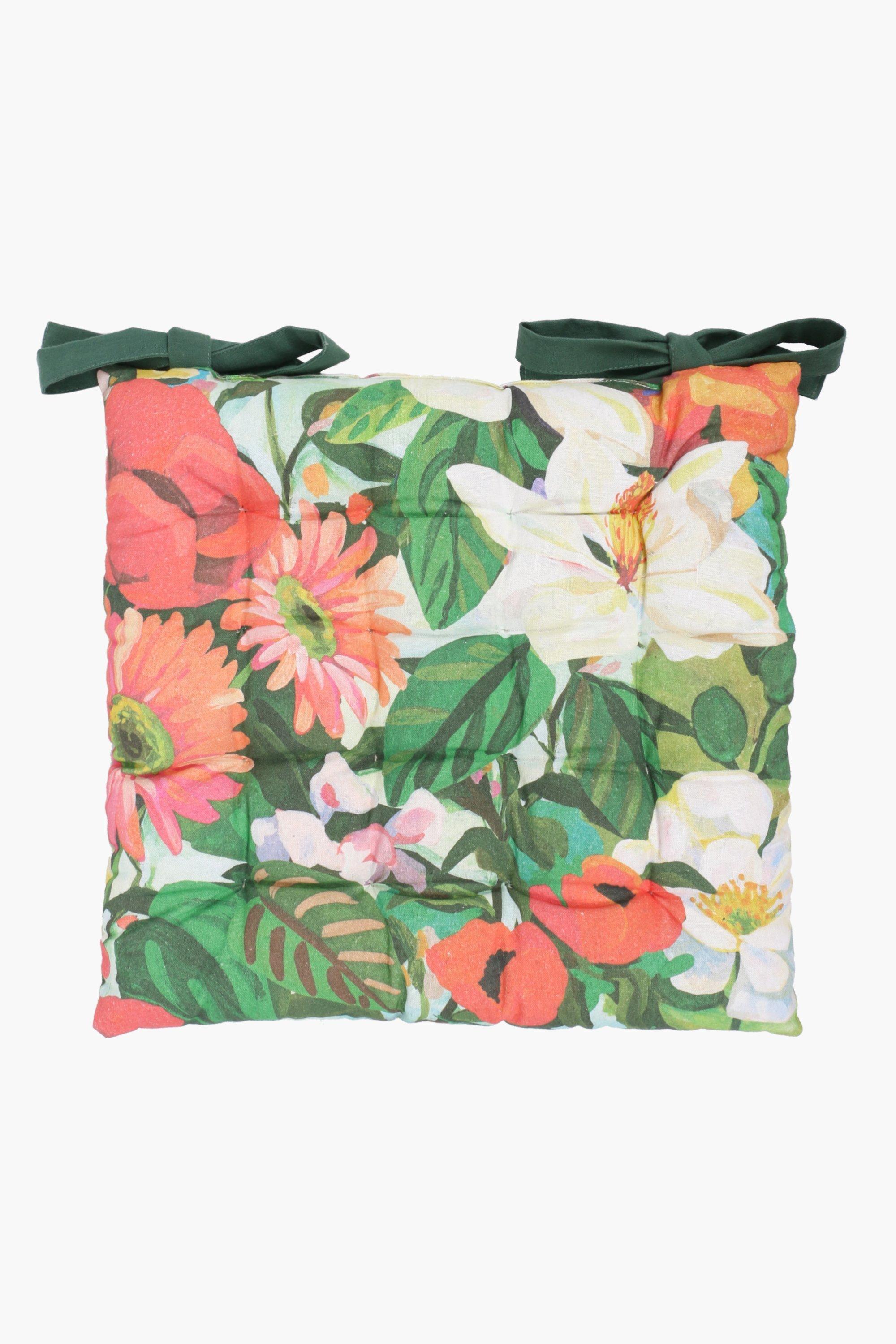 Printed Giada Chair Pad, 40x40cm