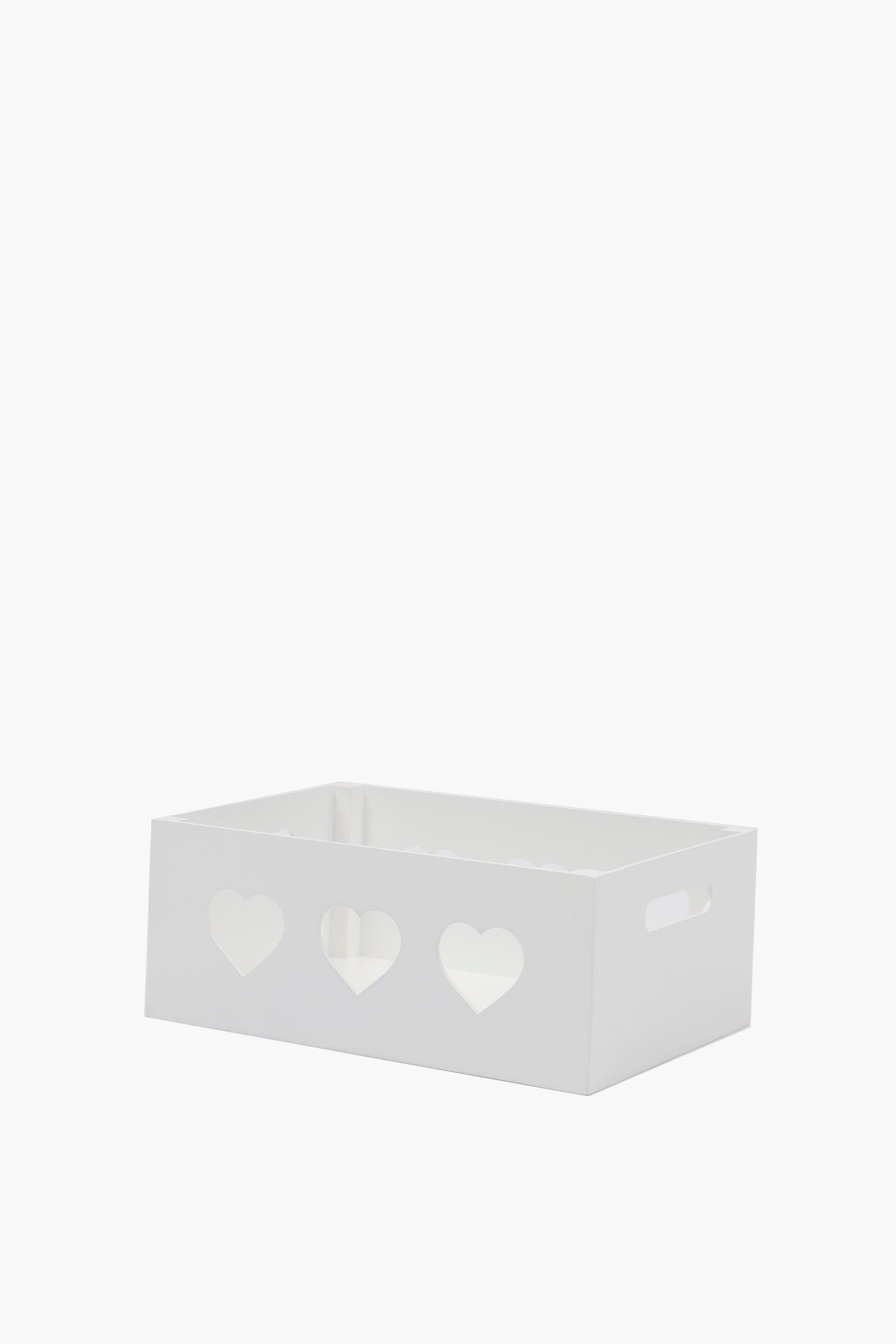 Heart Wooden Crate Medium