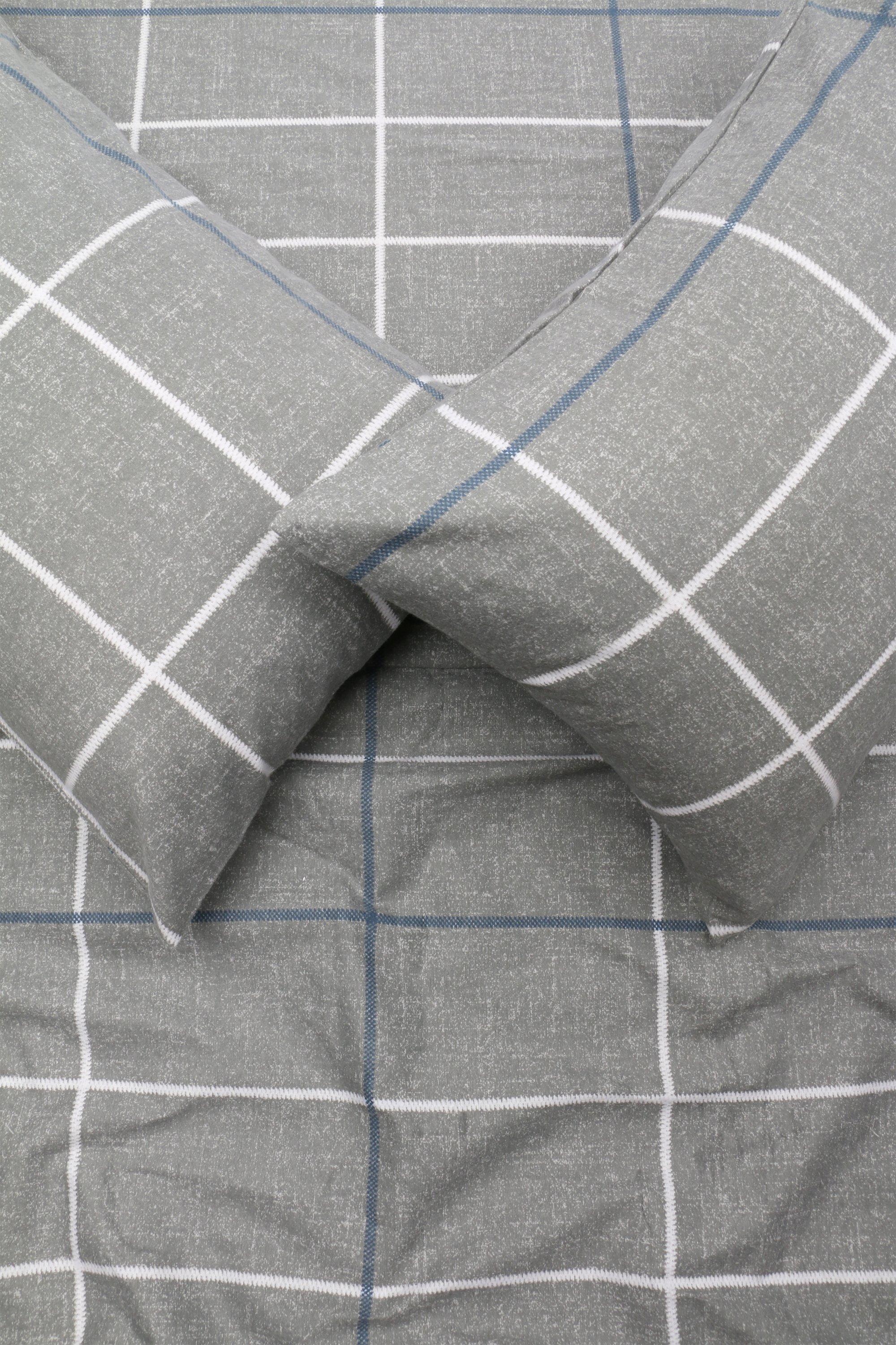 Winter Flannel Check Sheeting Pack