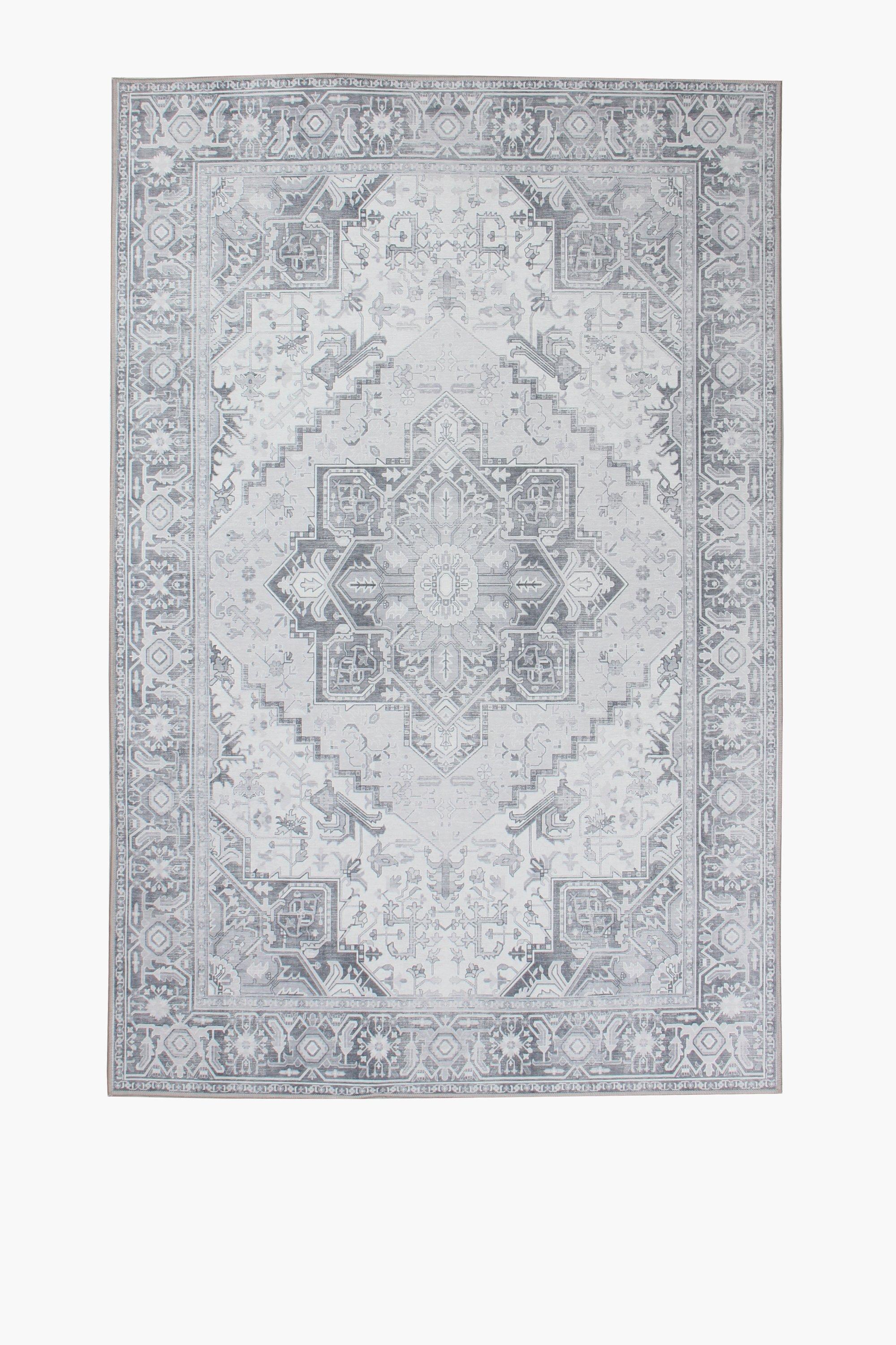 Digital Print Damask Jacquard Rug,120x180cm