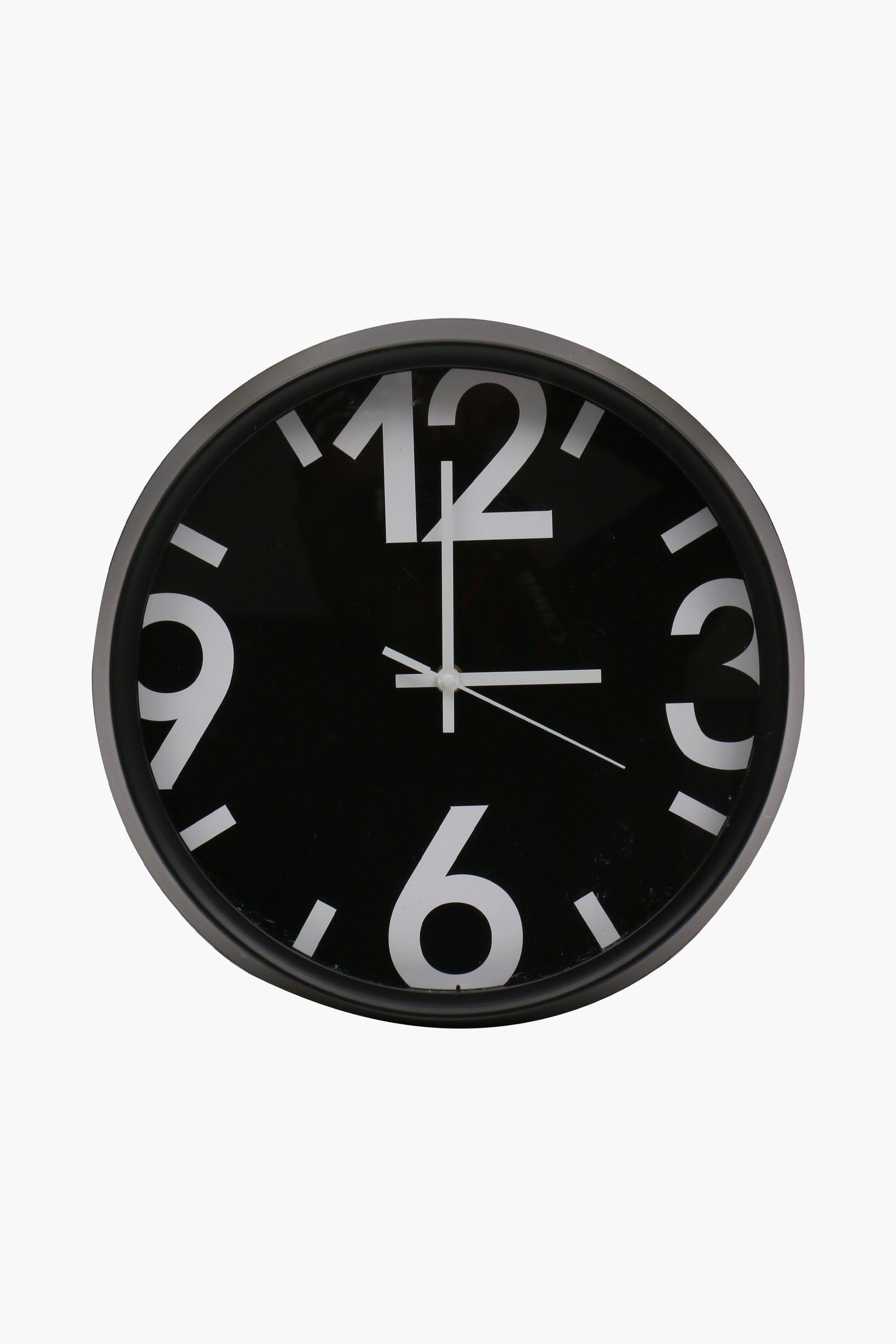 Bold Digits Clock, 33cm