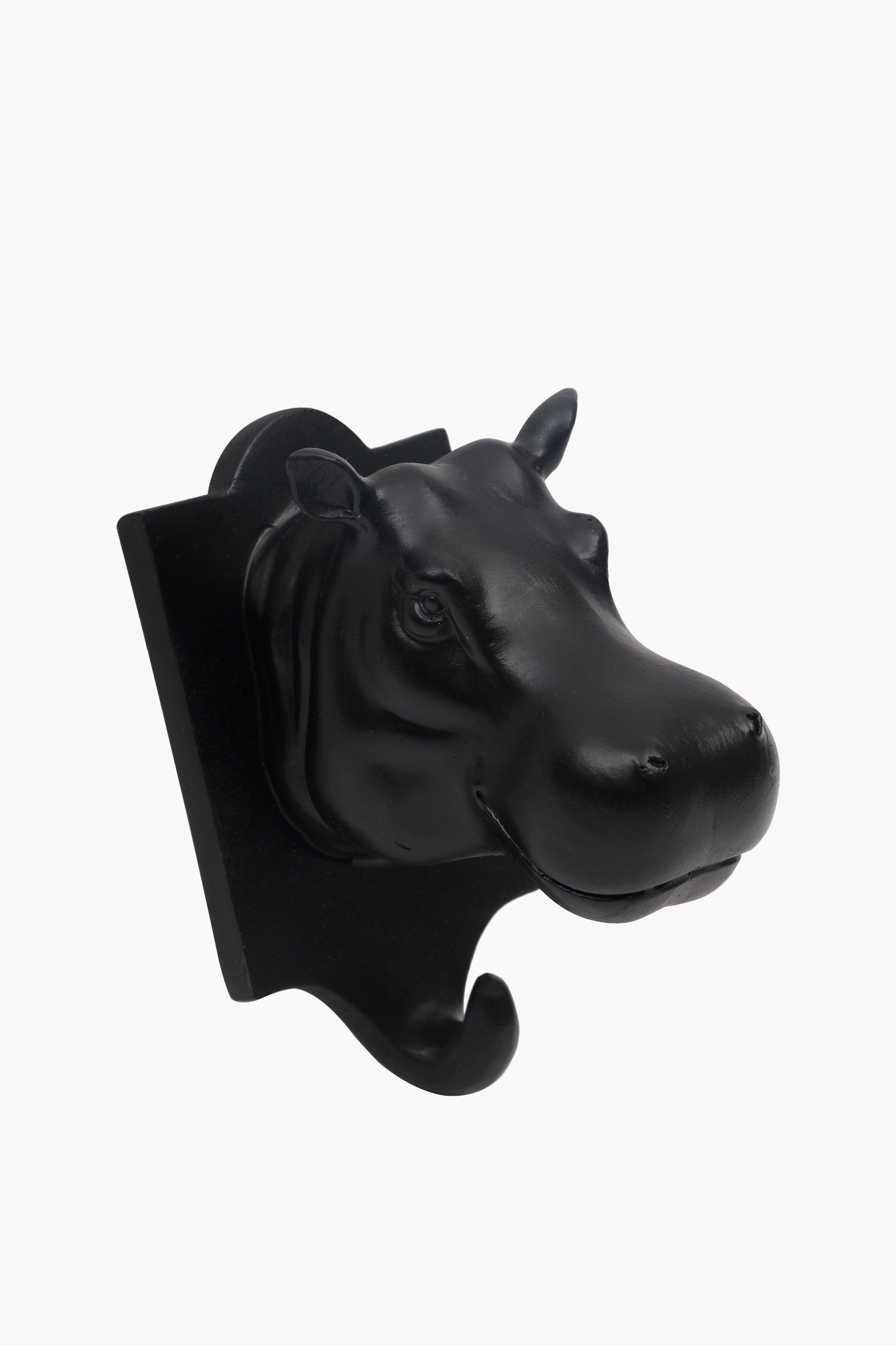 Hippo Wall Hook, 10x14cm