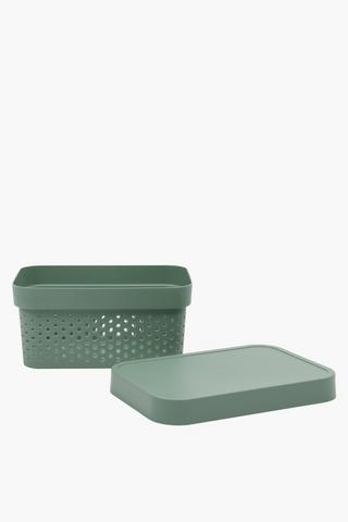 5l Dotted Storage Basket