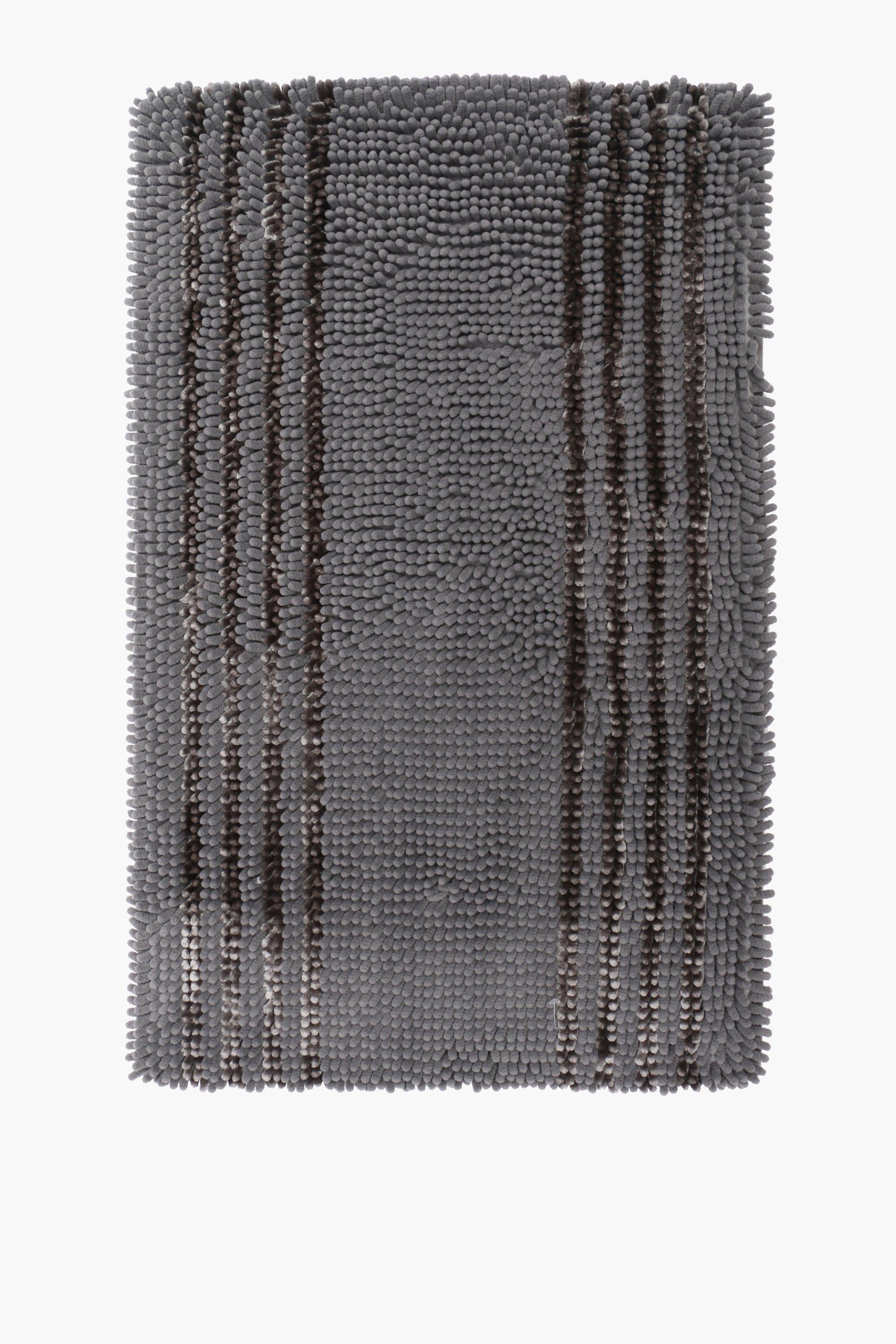 Stripe Memory Foam Noodle Pvc Bath Mat