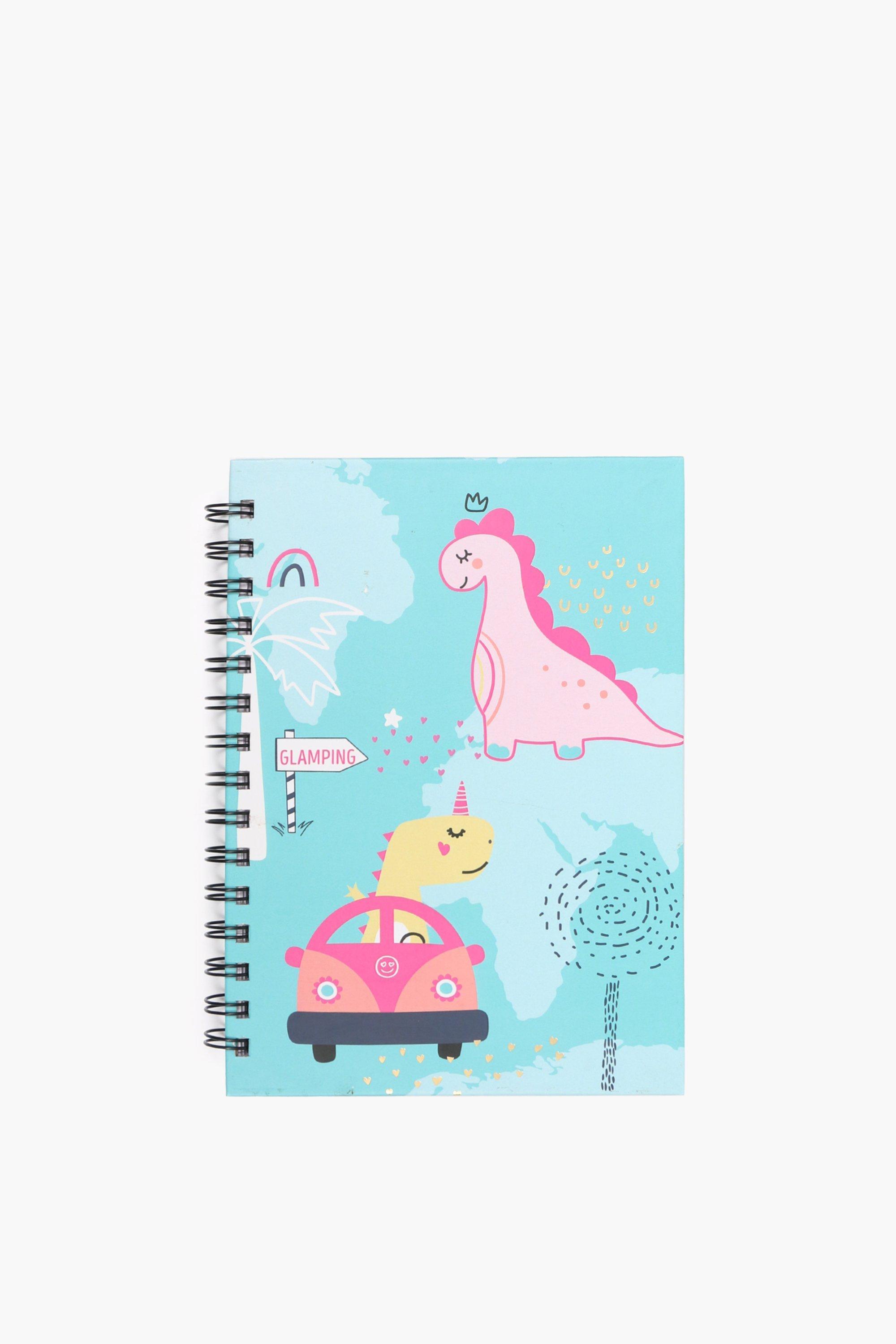 Dino Spiral Notebook A5