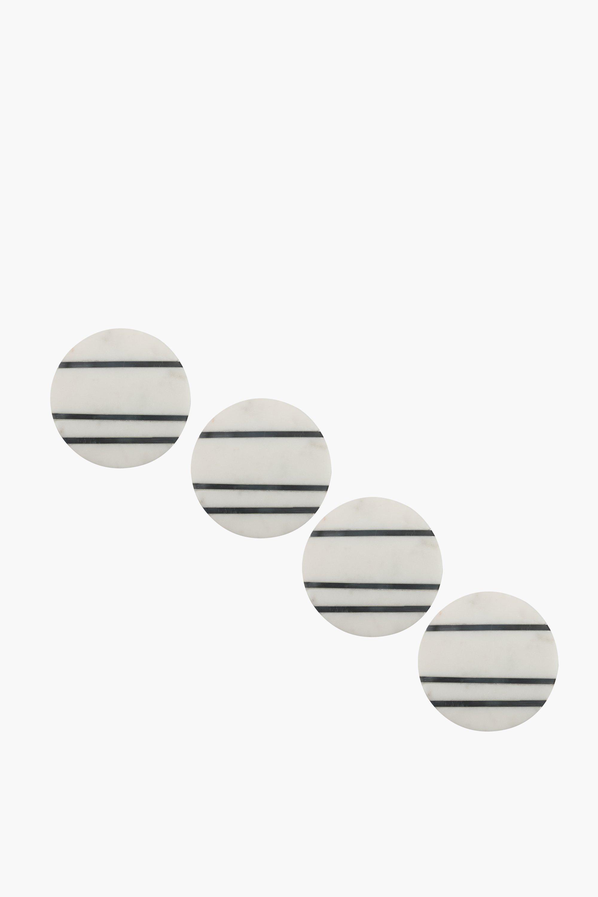 4 Pack Marble Coasters