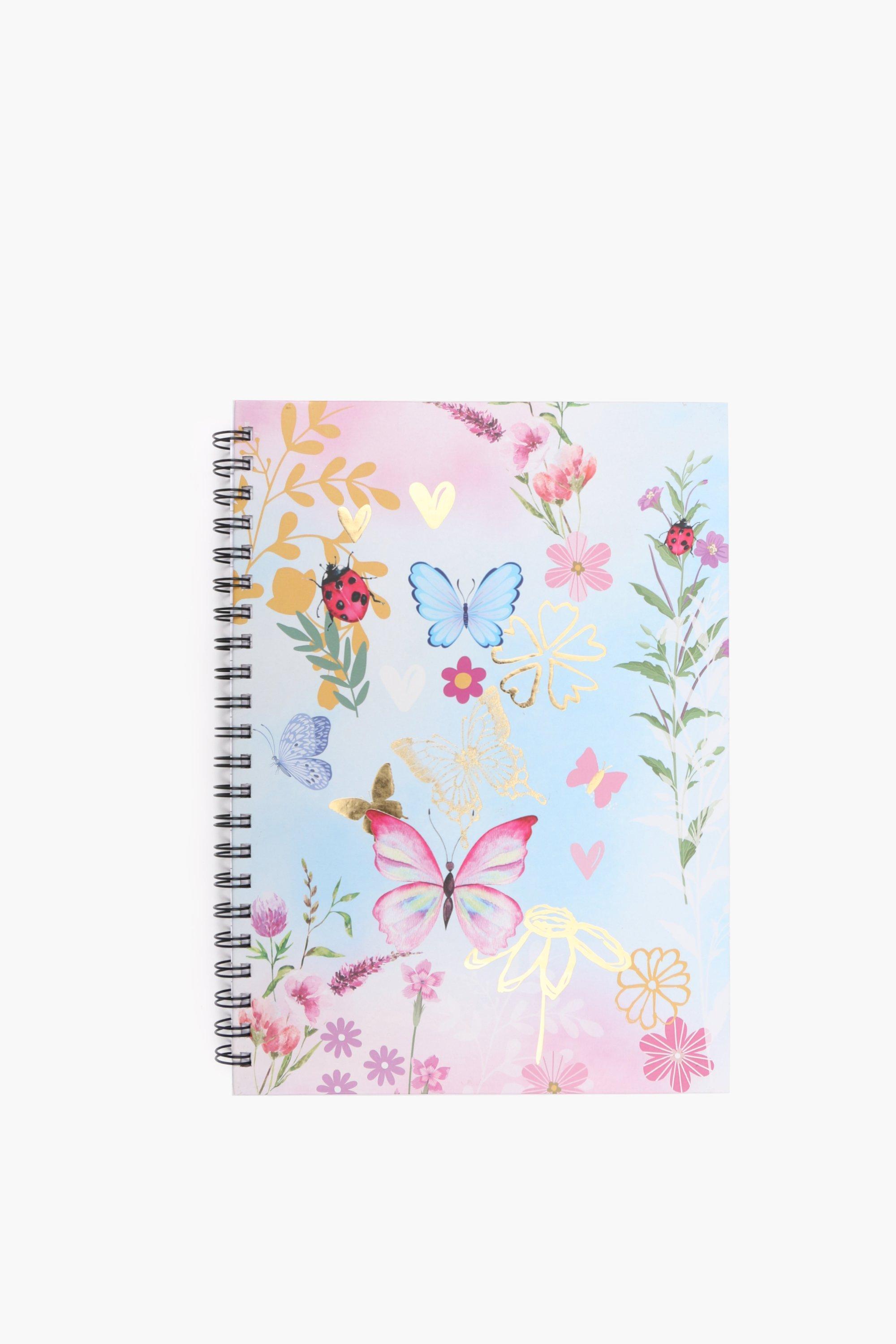 Floral Jane Spiral Notebook A4