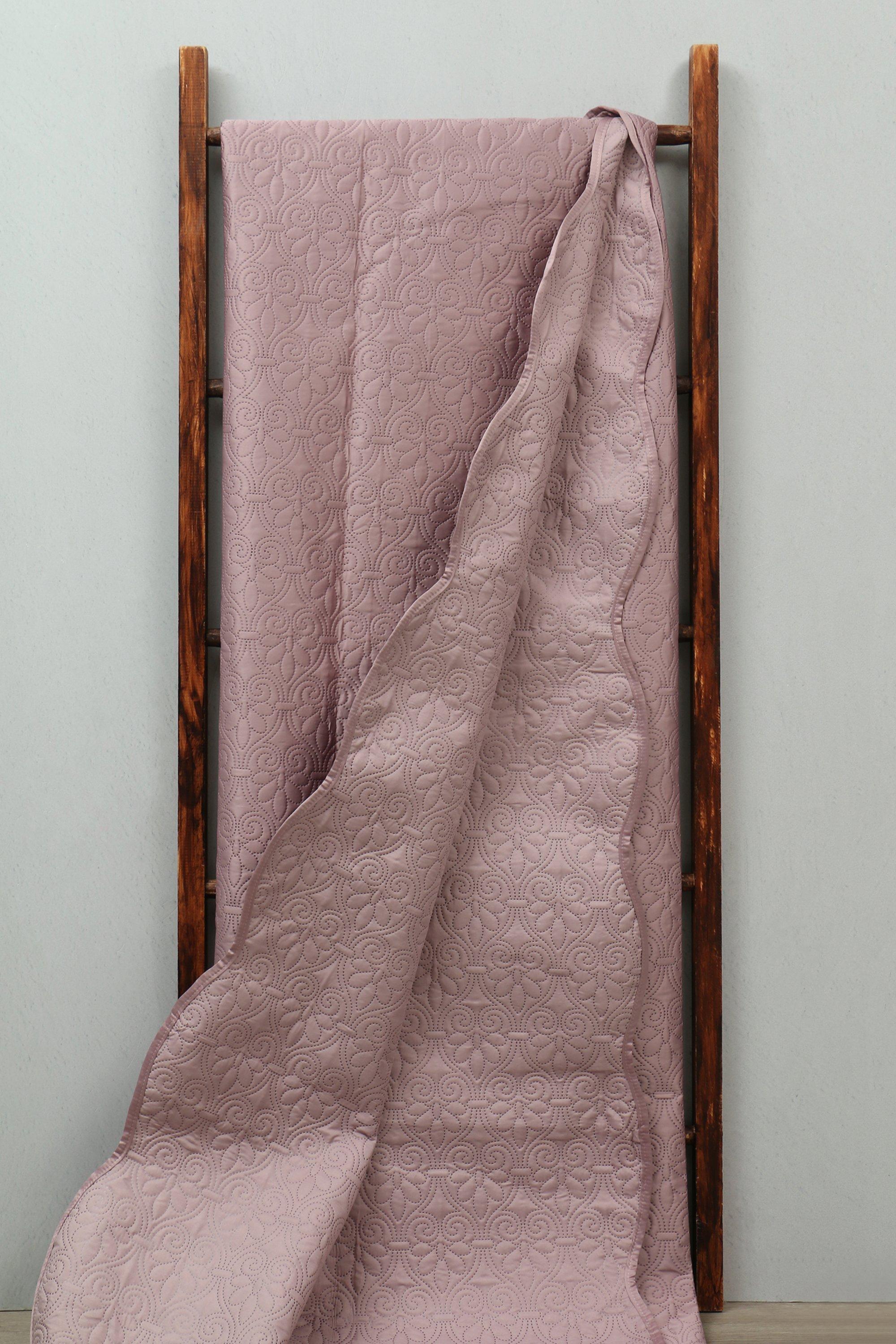 Satin Usonic Curl Quilt, Queen King