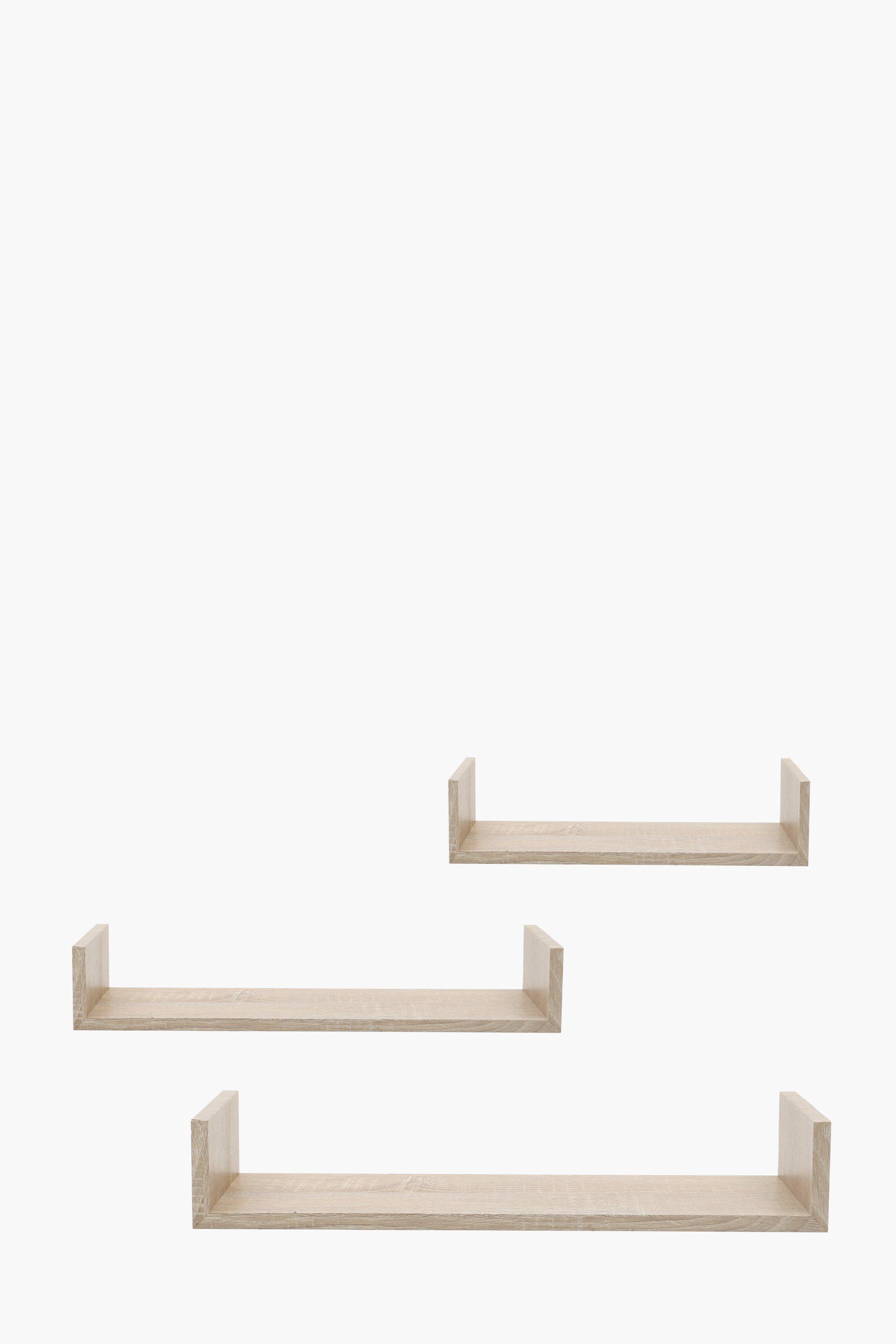 Set Of 3 Shelves, 90x150cm