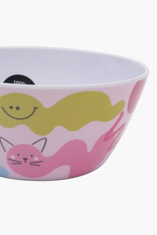 Squiggle Melamine Bowl
