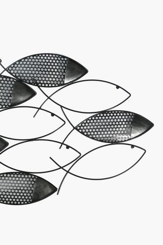 Dimensional Coastal Fish, 95x43cm