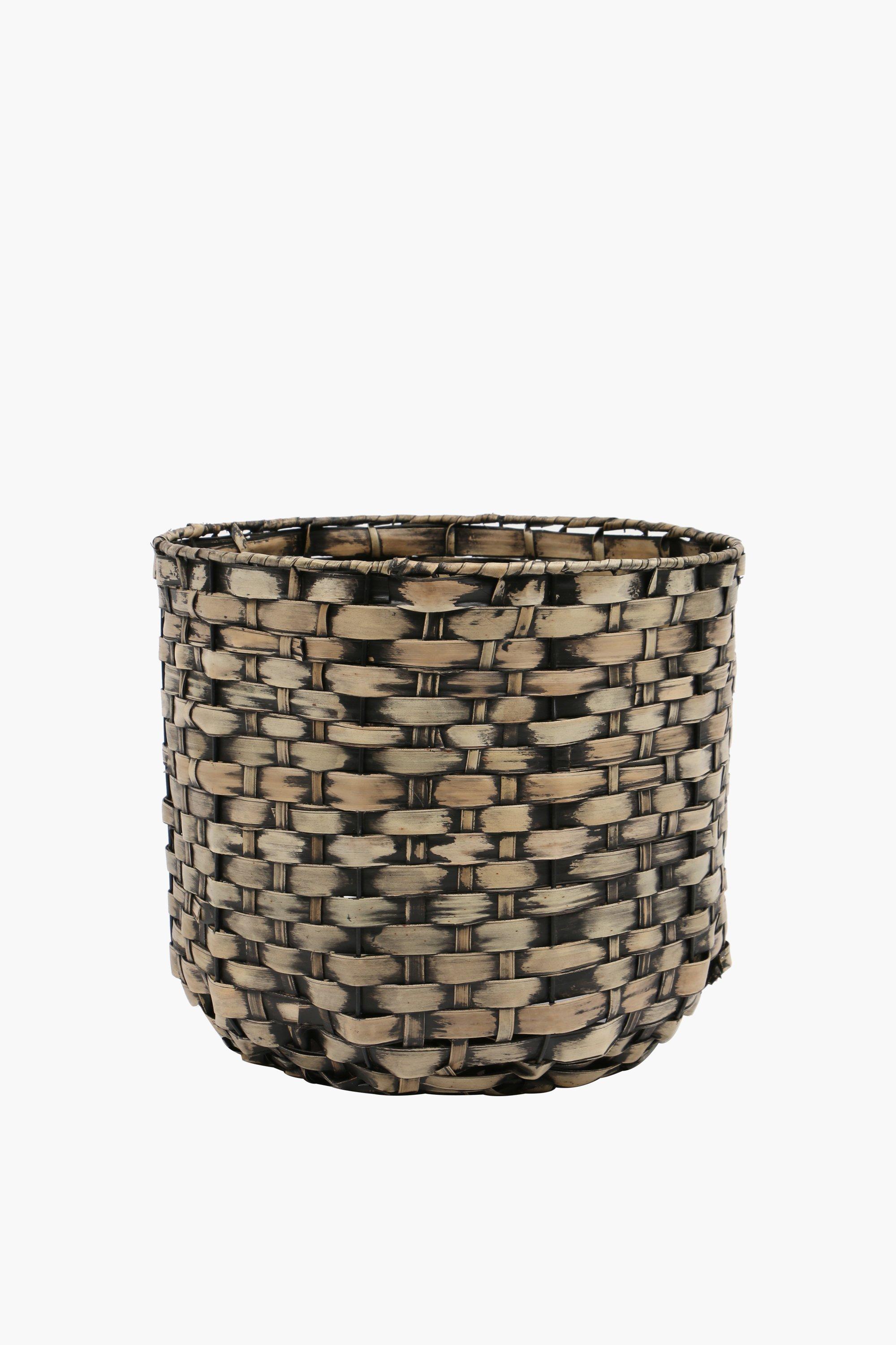 Cane Woven Planter, 28x30cm