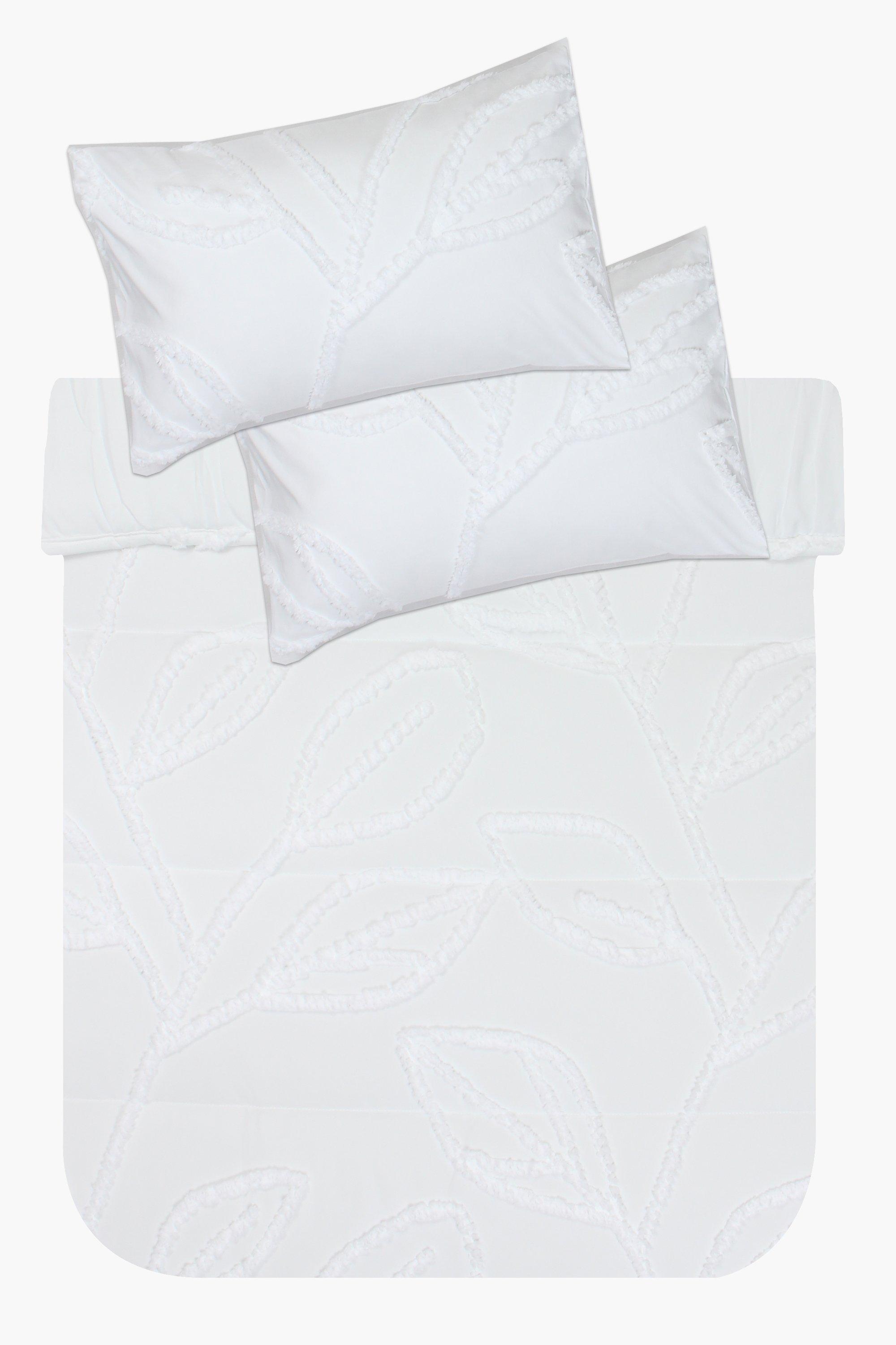Soft Touch Clipped Textured Jacquard Comforter Set