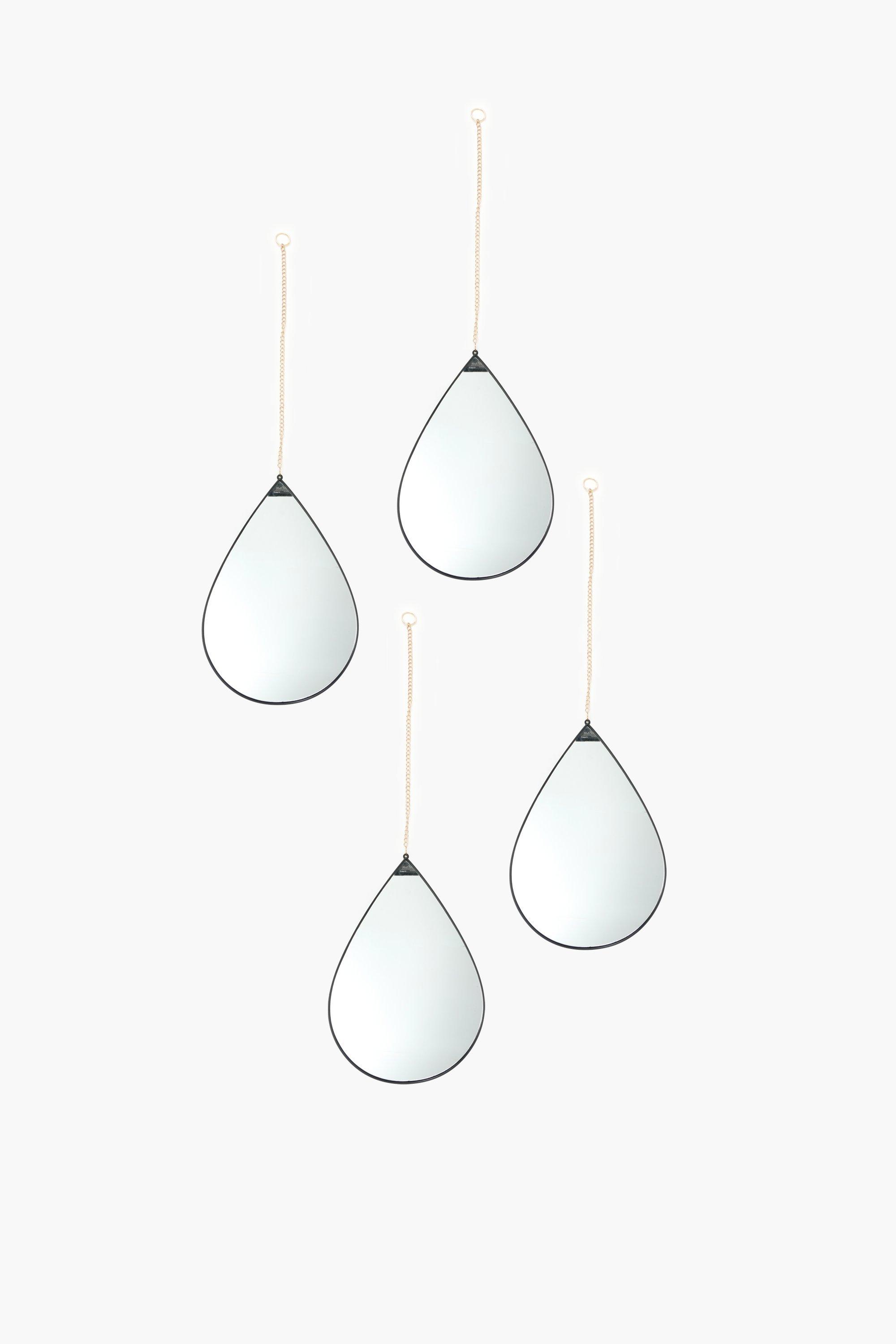 Tear Drop Mirror Set