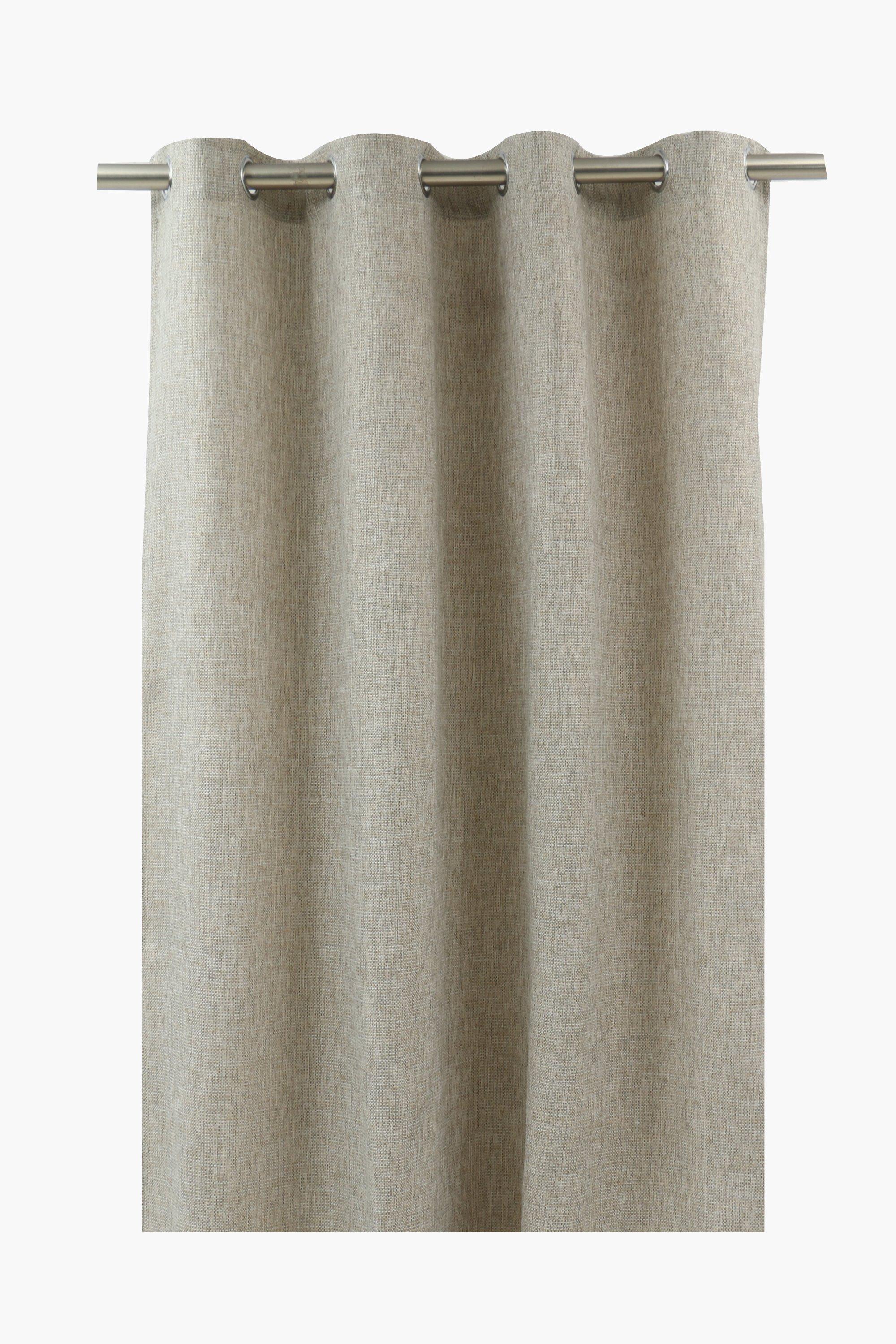 Lira Hatch Eyelet Curtain, 225x225cm