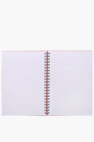 Retro Vibes Hardcover Spiral Notebook A4