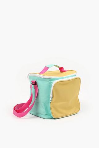 Color Block Cooler Bag
