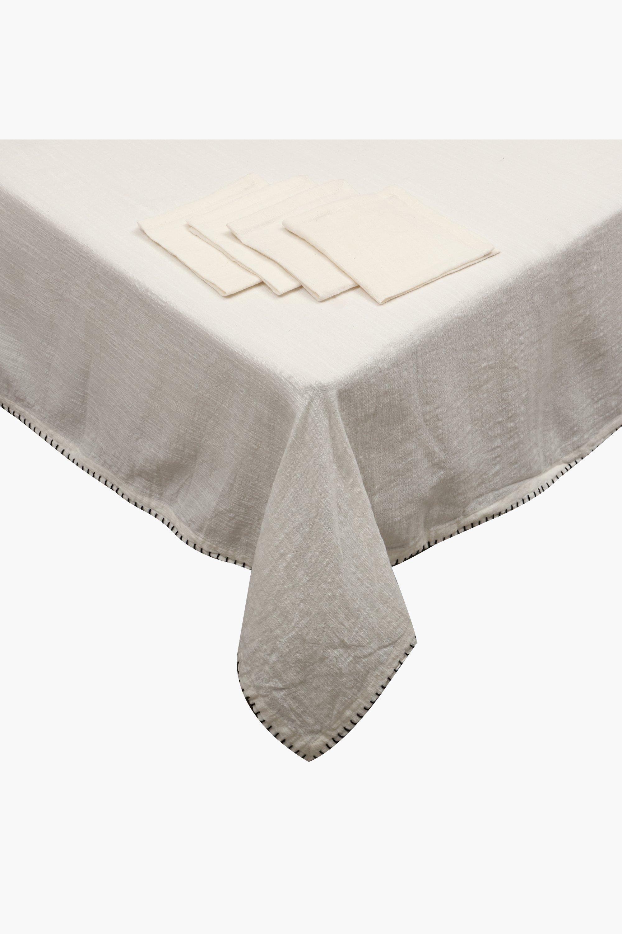 5 Piece Table Linen Cotton Set