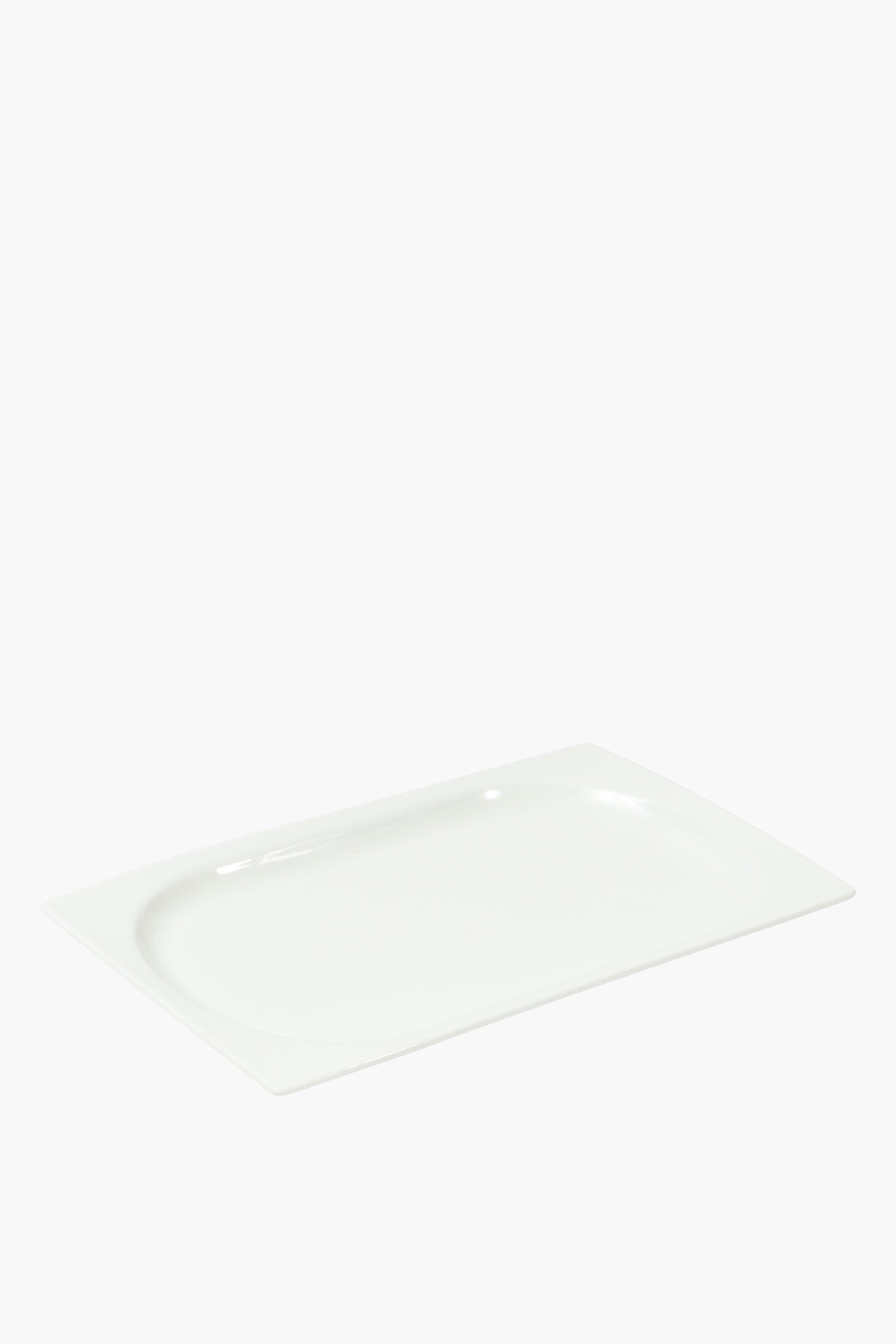Porcelain Rectangle Platter Medium