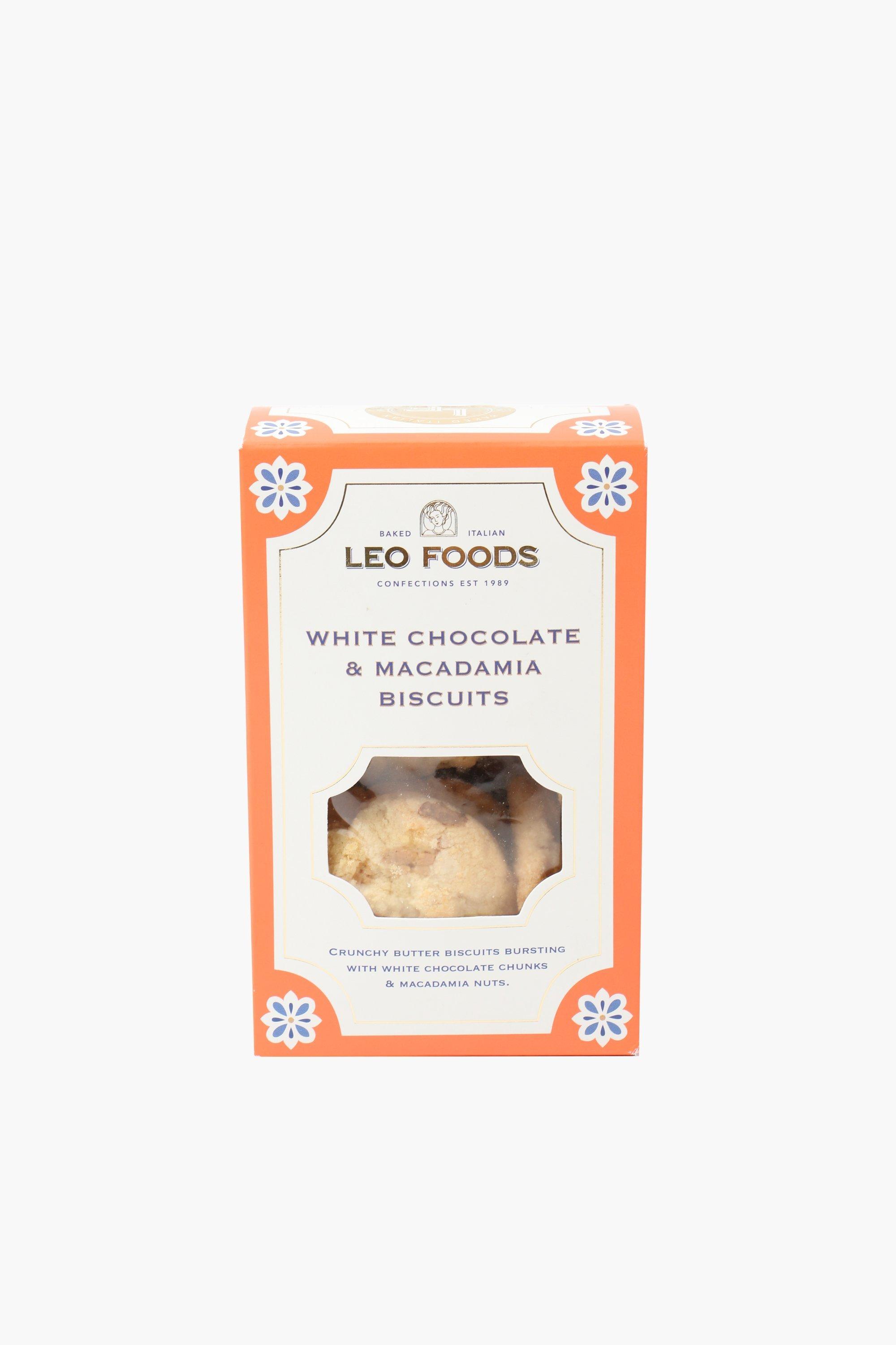 Leo Foods Chocolate And Macadamia Biscuits, 160g