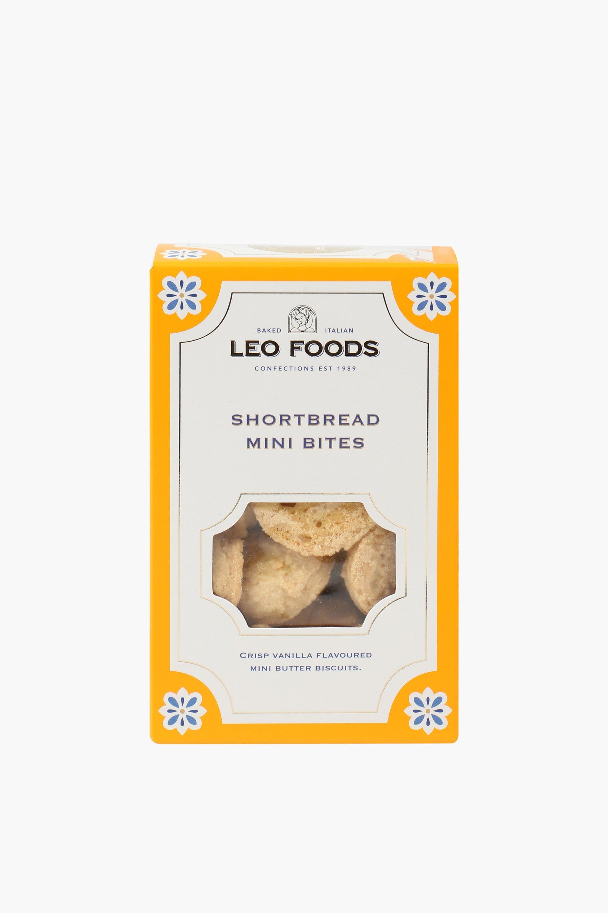 Leo Foods Shortbread Mini Bites, 180g