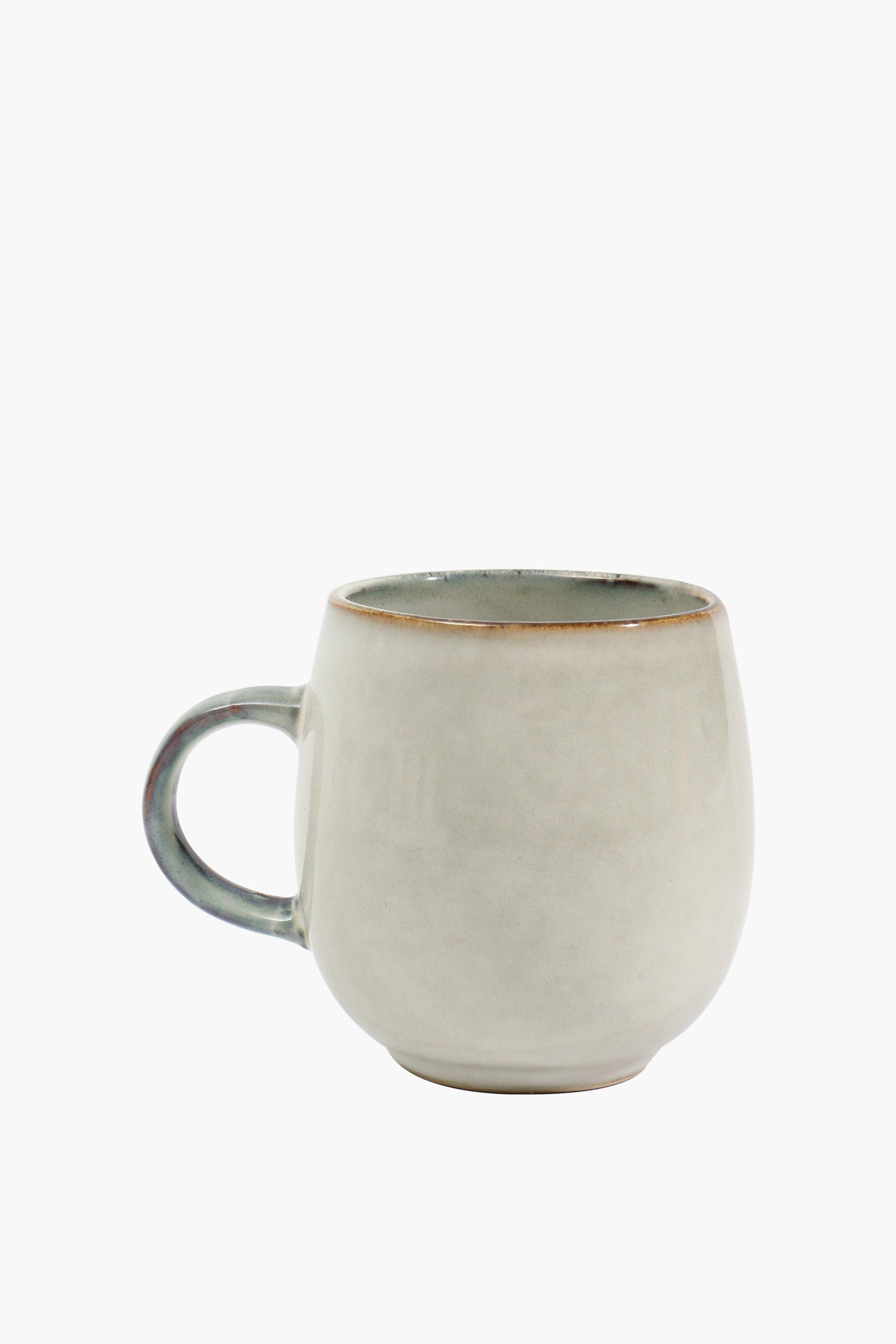 Oval Barrel Glaze Mug