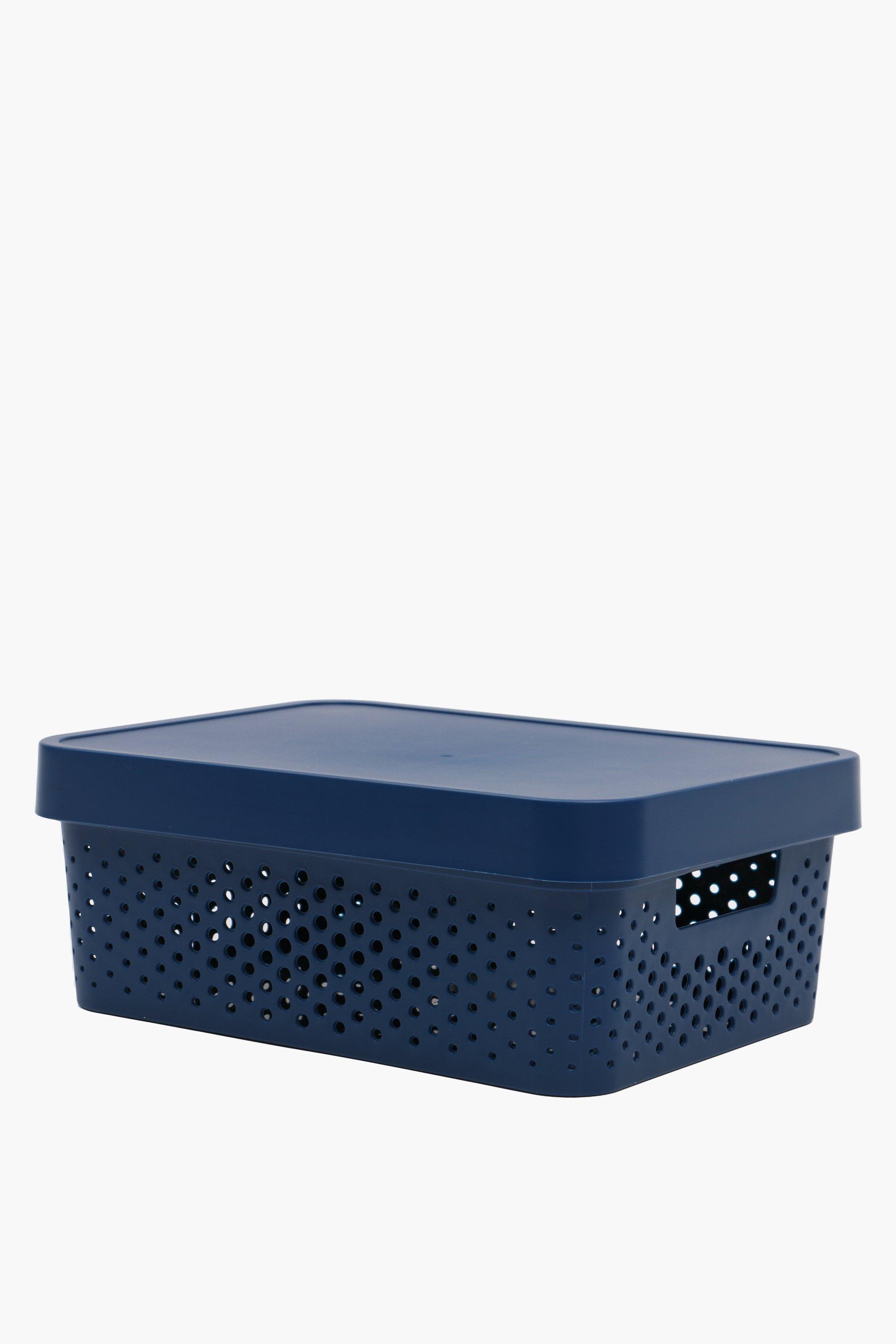 Plastic Dot Basket Medium