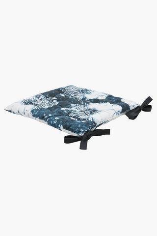 Printed Hermanus Chair Pad, 50x50cm